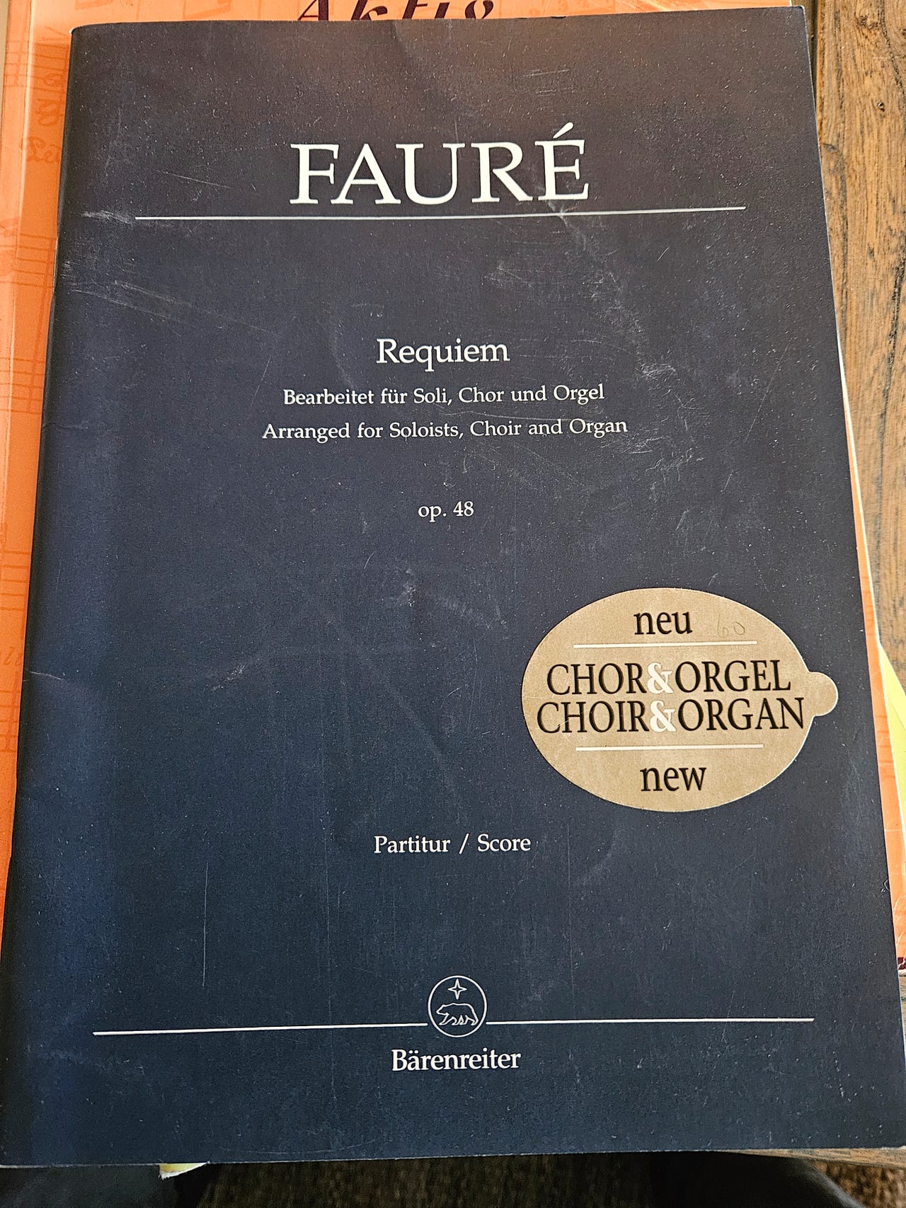 Requiem Faure partitur | FINN-torget