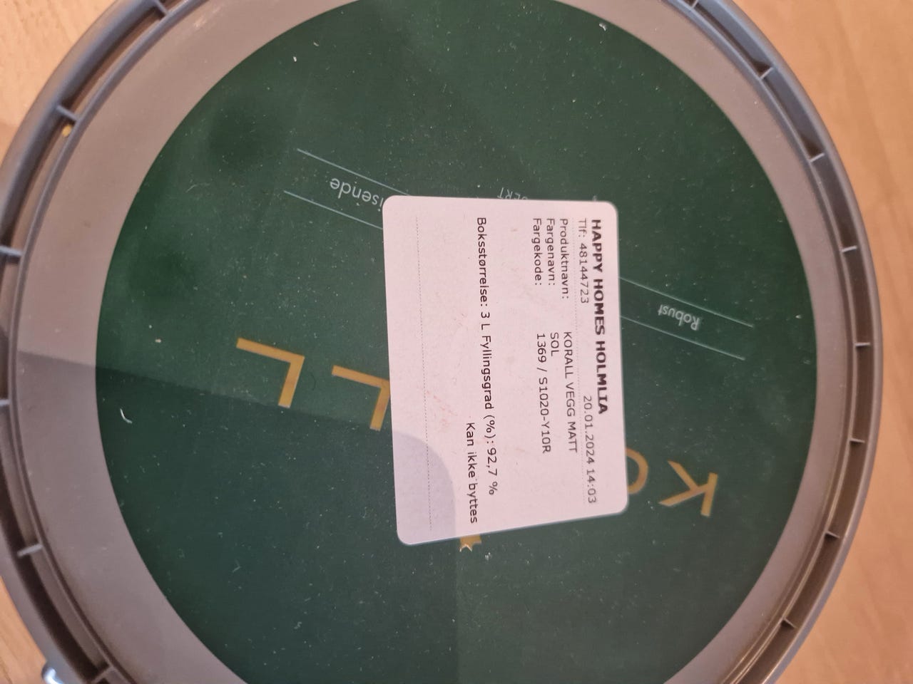 Maling Korall vegg matt farge Sol | FINN-torget