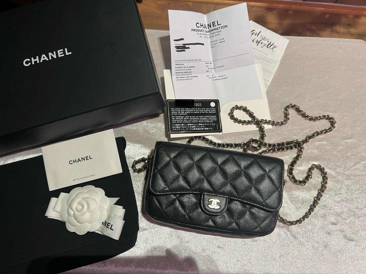 Chanel Classic Caviar GHW | FINN-torget