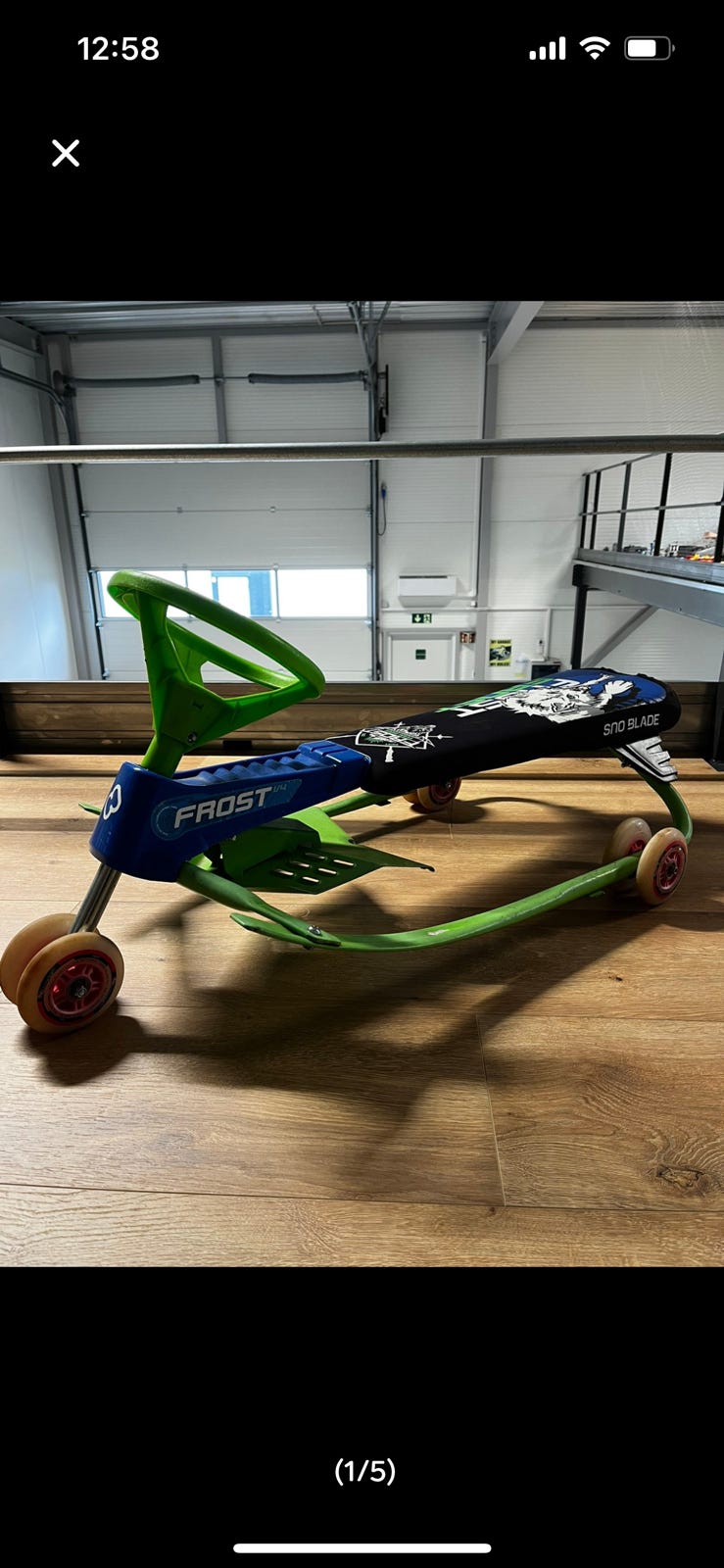 Frost custom rattkjelke/akebrett/bil/olabil | FINN-torget