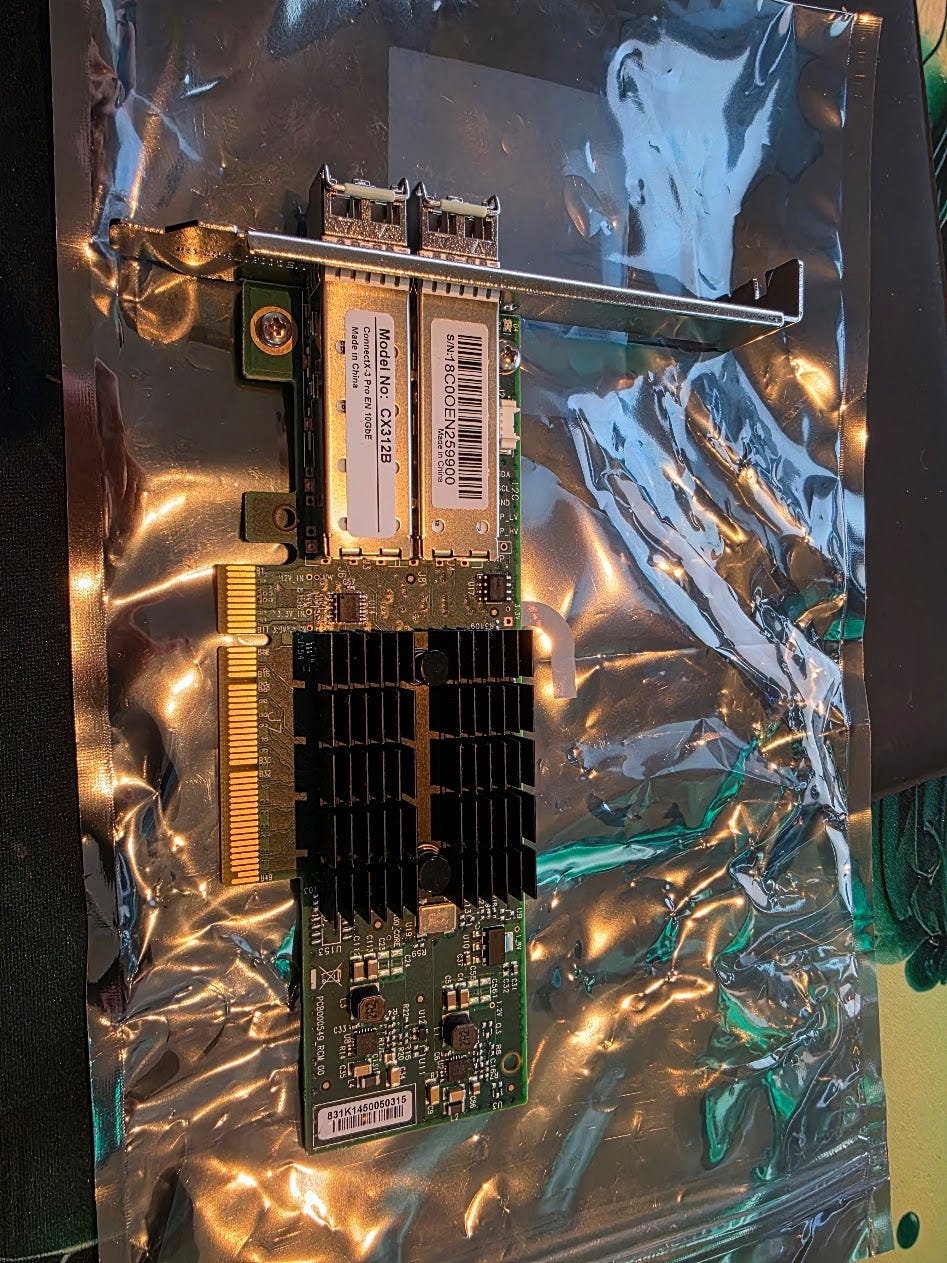 CX312B ConnectX-3 10GbE SFP+ Dual-Port PCIe NIC | FINN-torget