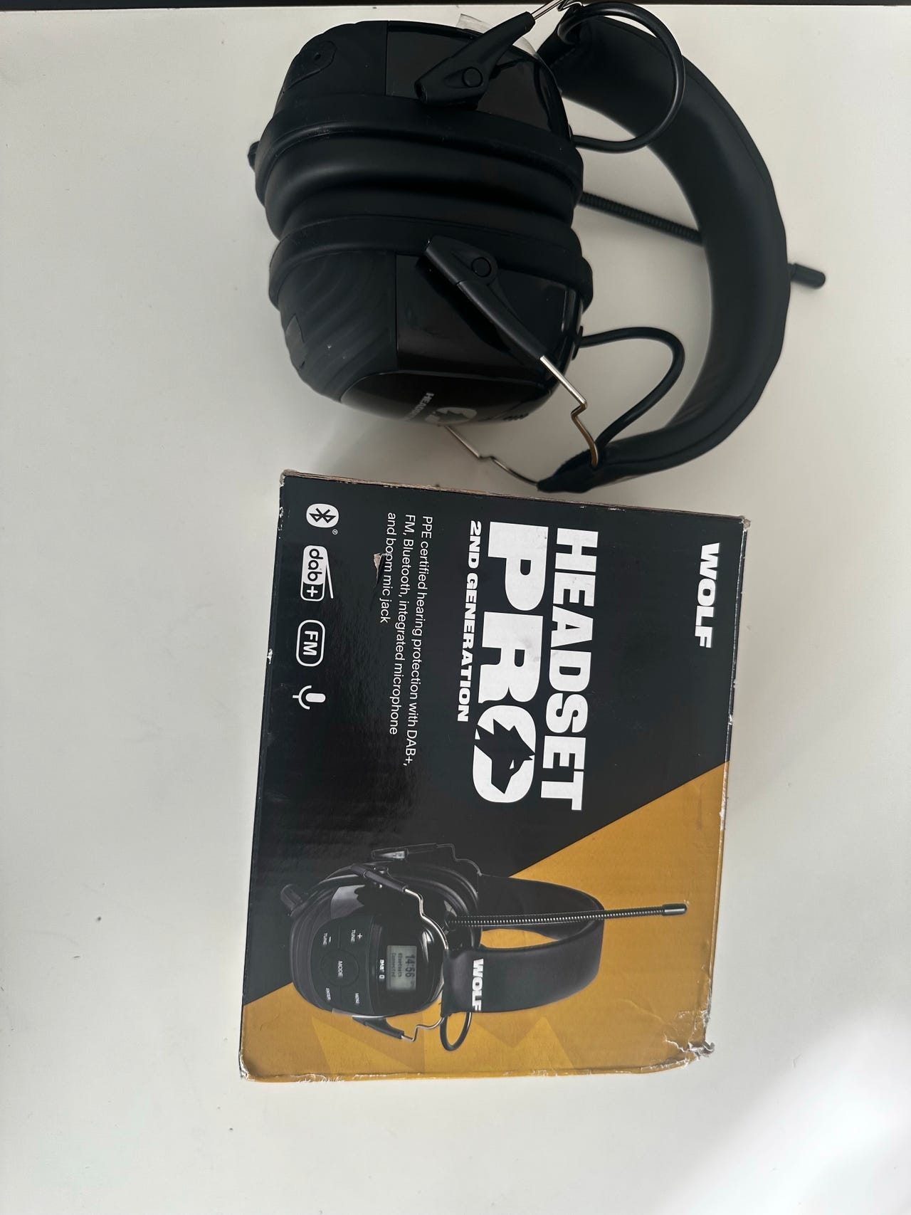 Wolf Headset Pro hørselvern, FM/DAB+, Bluetooth | FINN-torget