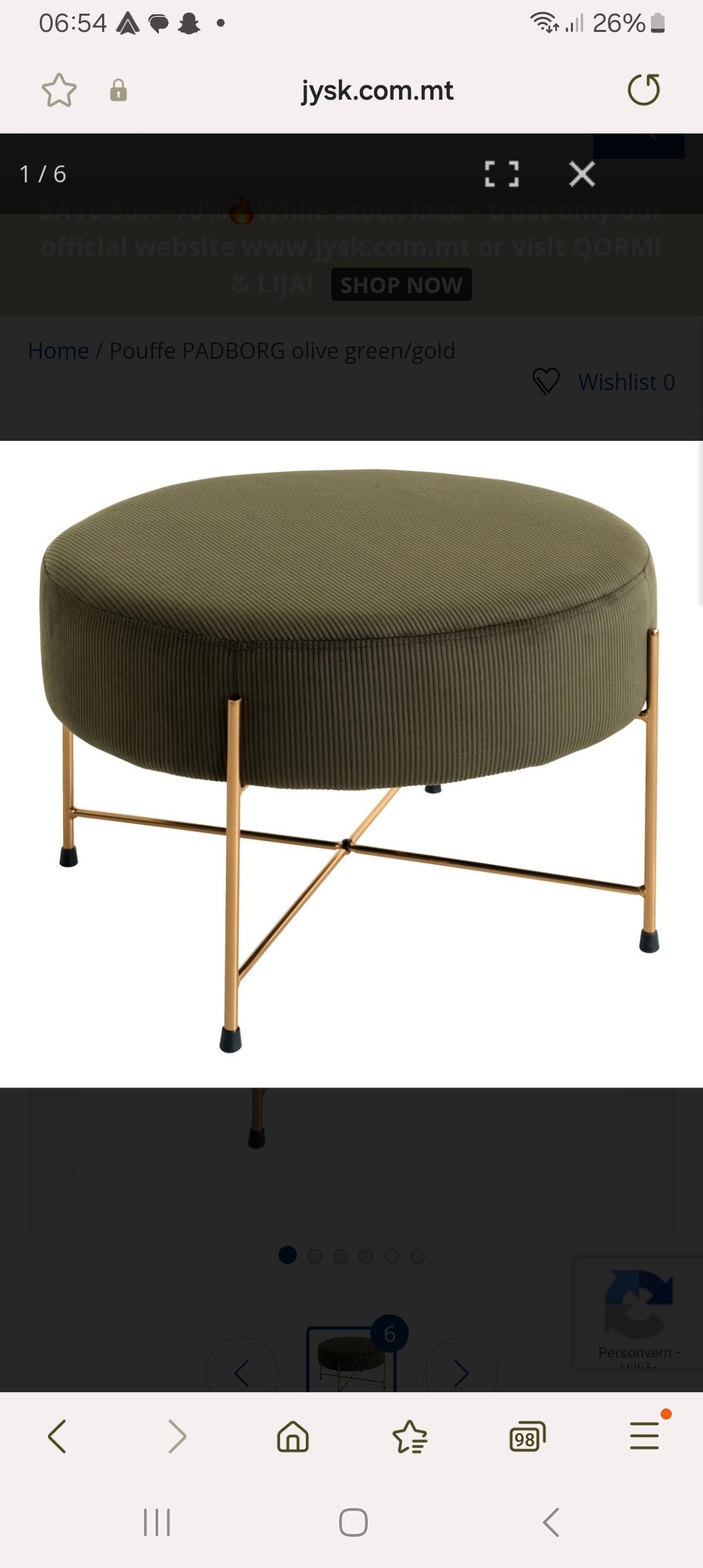 Padborg puff | FINN-torget