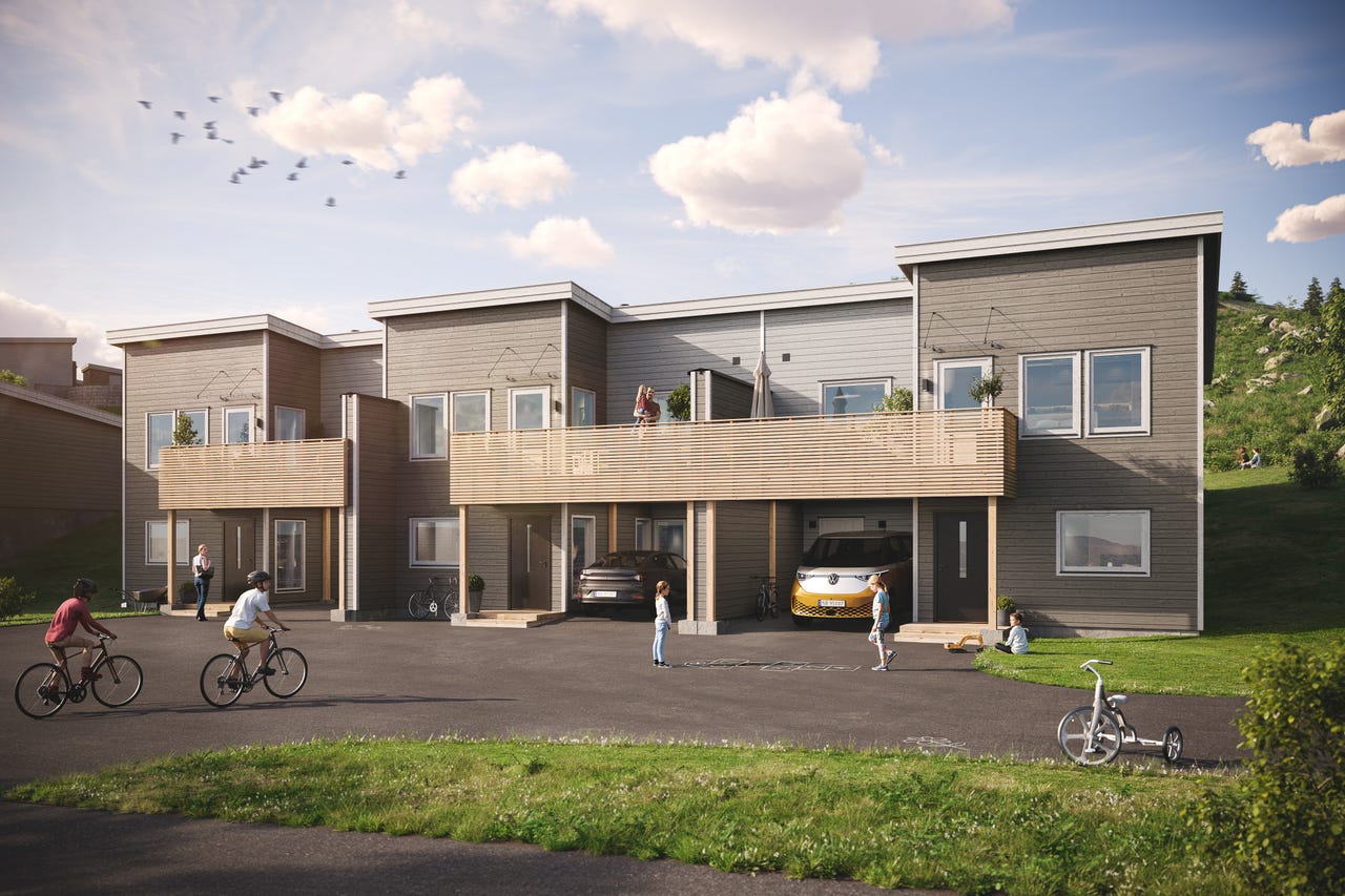 Marikollåsen | Moderne rekkehus på 143m² BRA-i kommer for salg vår/sommer 2025 | Fantastisk ...