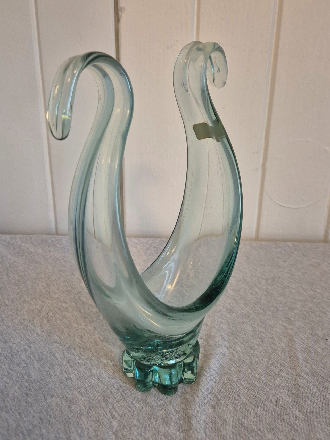 Glass figur eller skal vil kalle det liten bolle. | FINN-torget