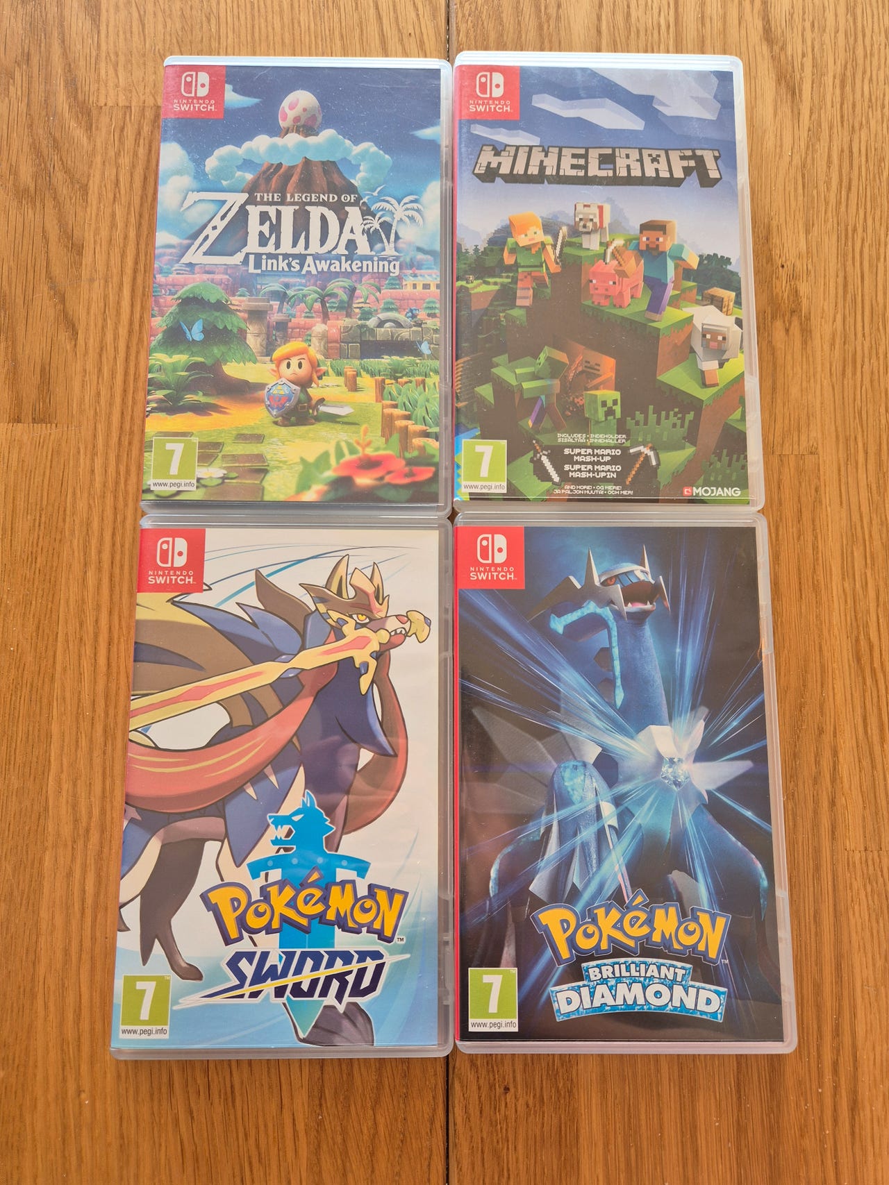 Nintendo Switch spill, Mario, Sonic, Zelda, Donkey Kong, Pokémon med ...