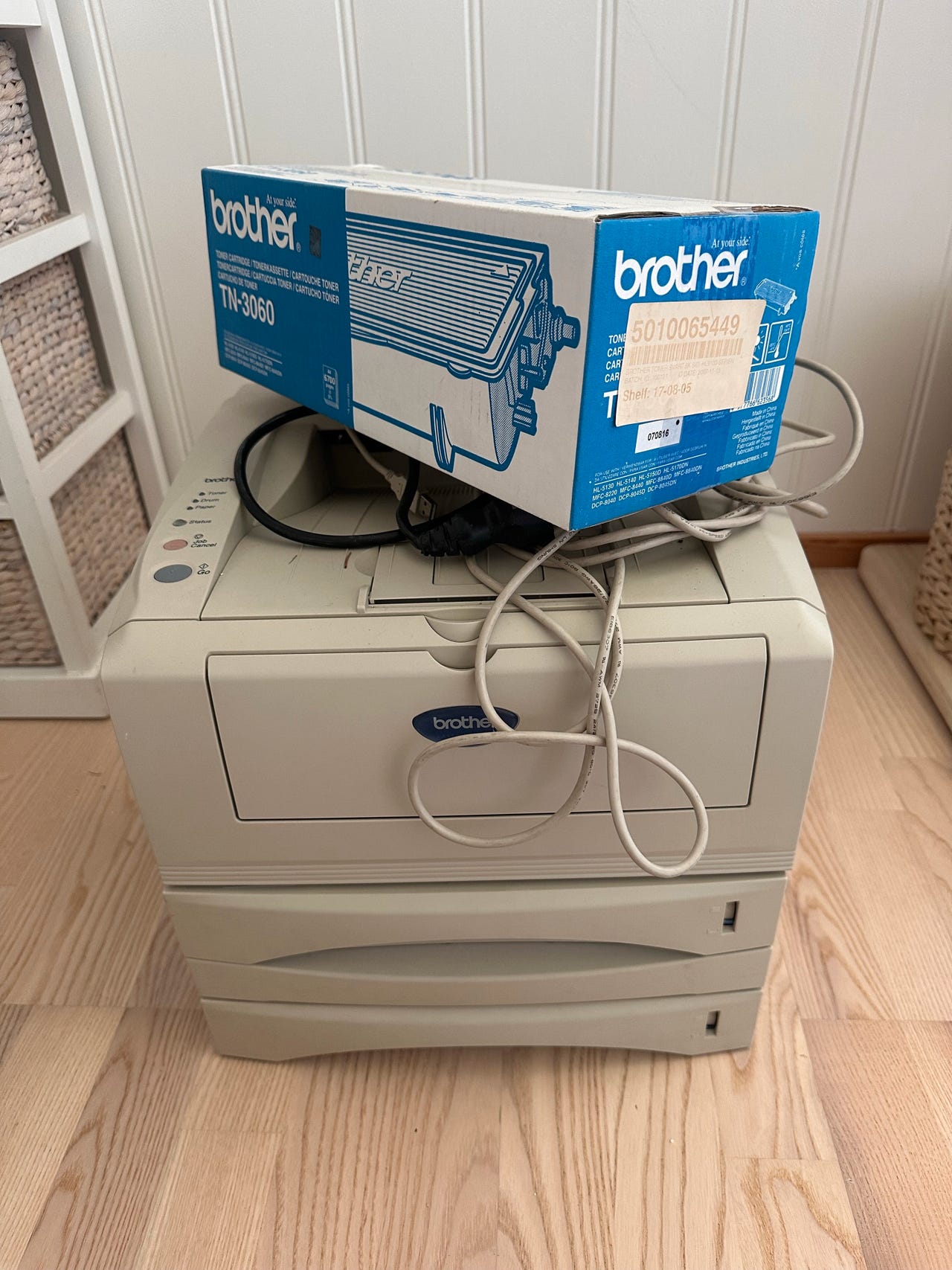 Eldre Brother printer gis bort | FINN-torget
