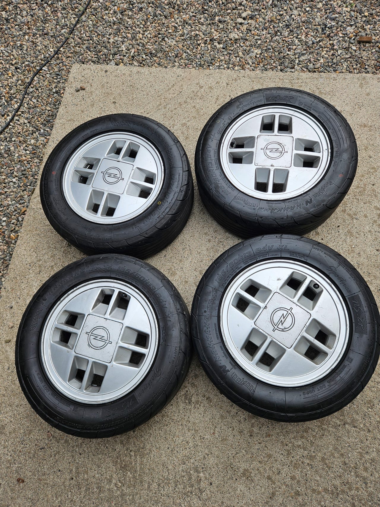 Opel felger ats nankang ns2r semislick 4x100 | FINN-torget