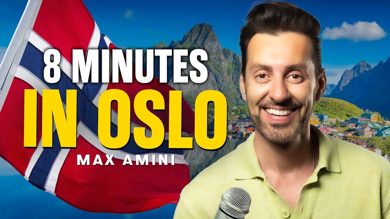 Max Amini Comedy Show Ticket – Oslo (4th June, 2025) | FINN-torget