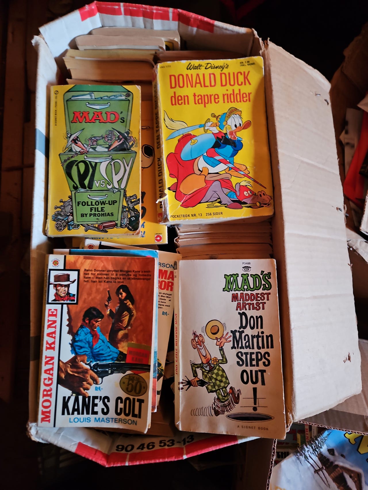 Donald, Mikke, Snoopy, Hårek, MAD, Morgan Kane | FINN-torget