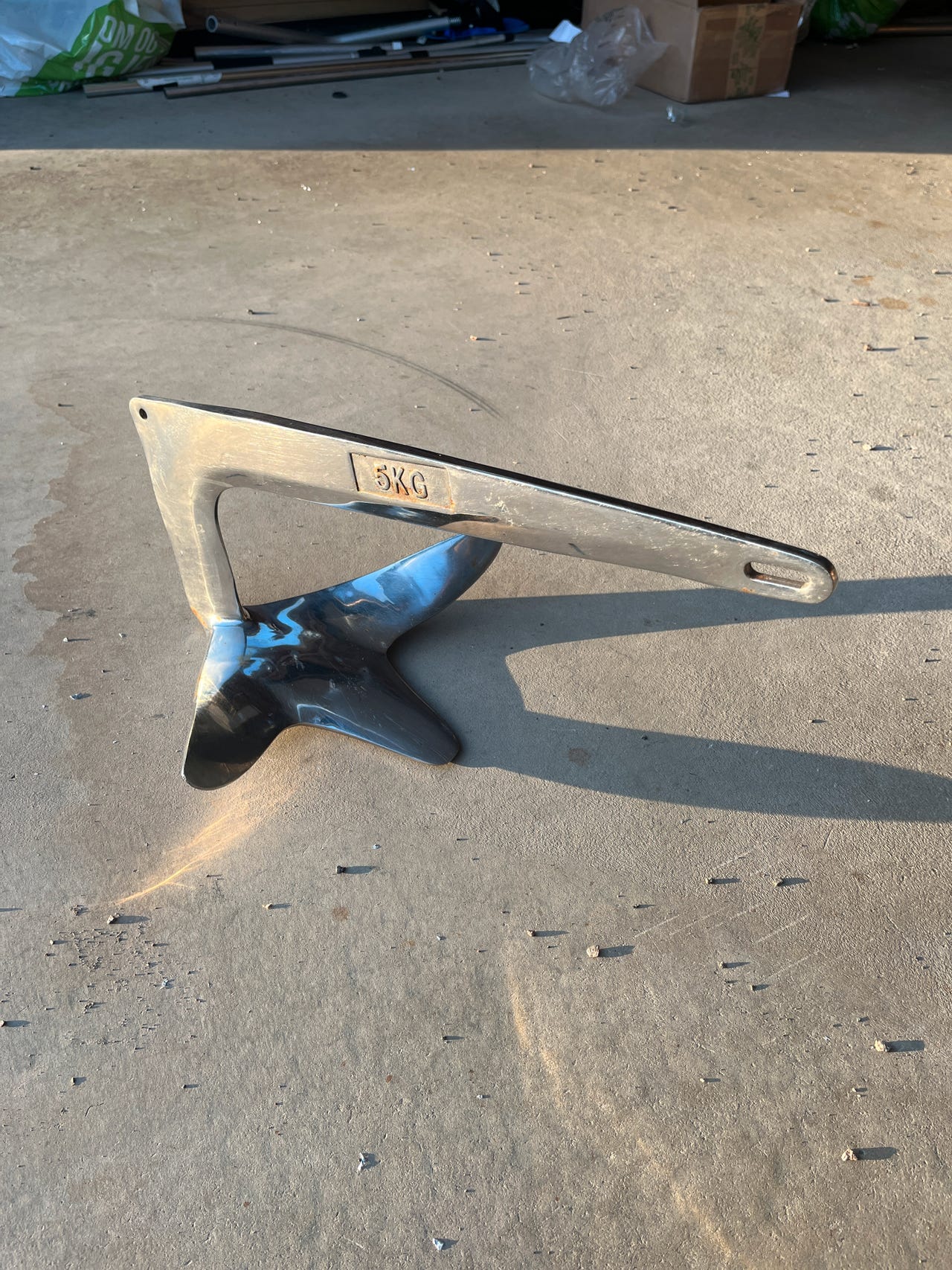 5 kg bruce anker rustfritt | FINN-torget