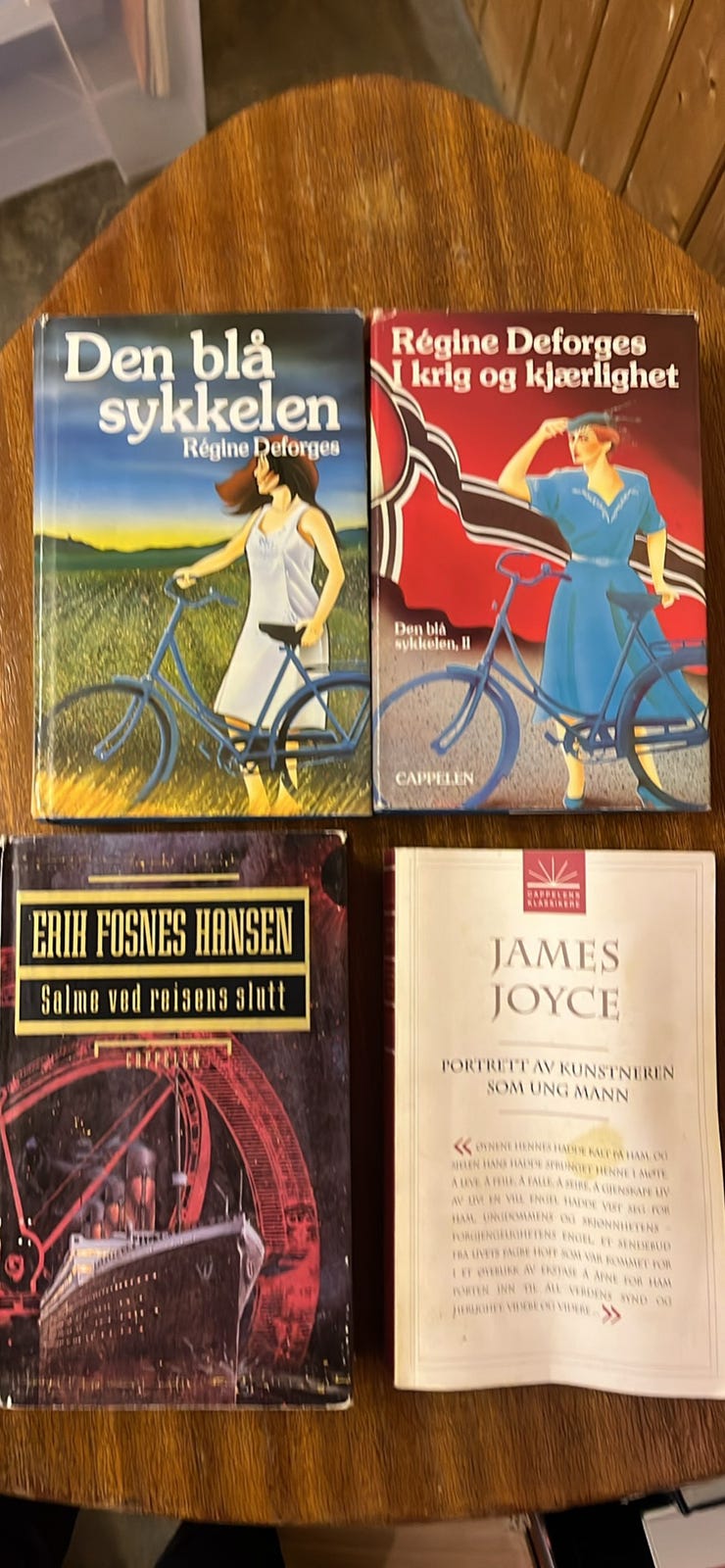 Deforges, Fosnes Hansen og James Joyce gis bort | FINN-torget