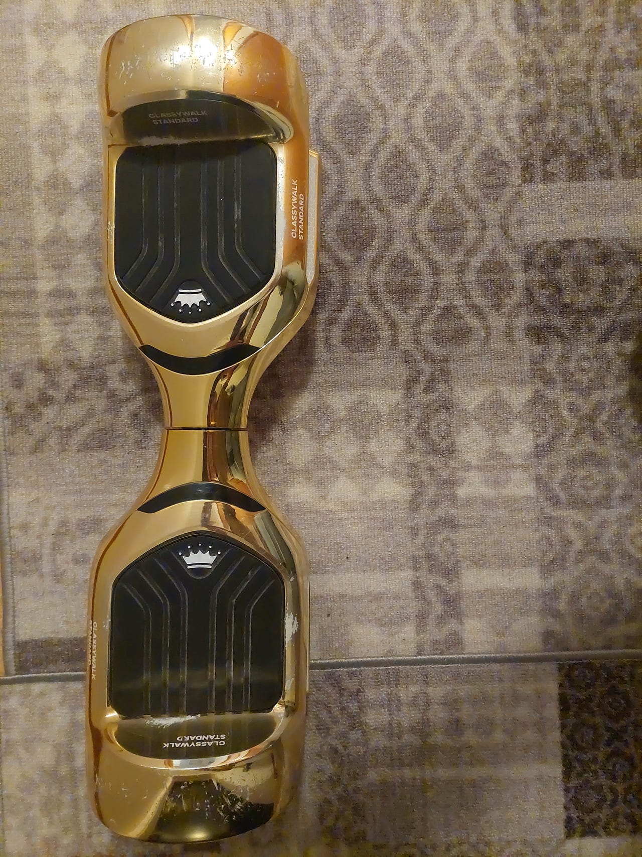 Classywalk Standard Hoverboard Gyroscooter Gullfarget | FINN-torget
