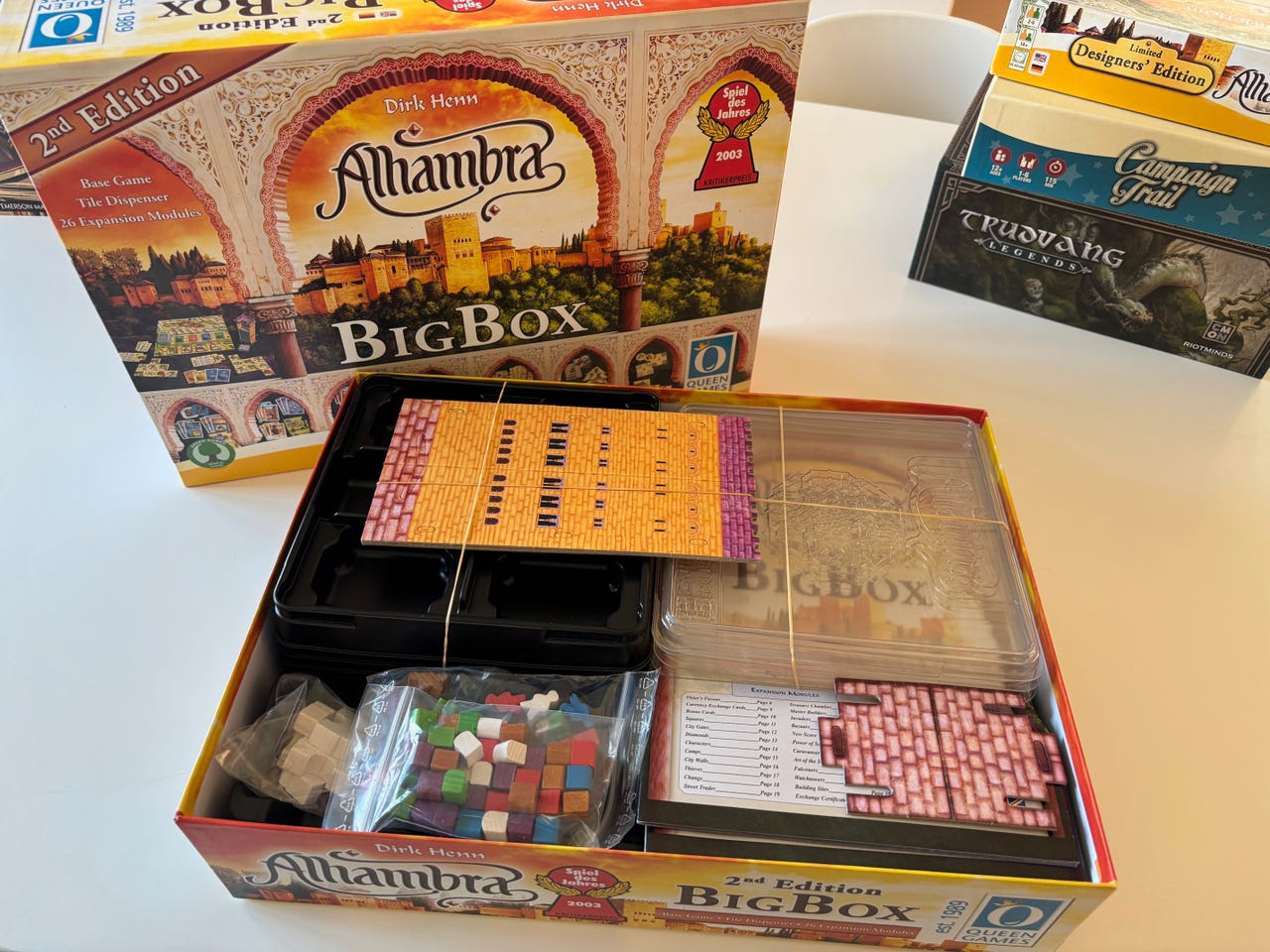 Board game sale / brettspill salg - Alhambra Big Box 2nd ed Kickstarter ...