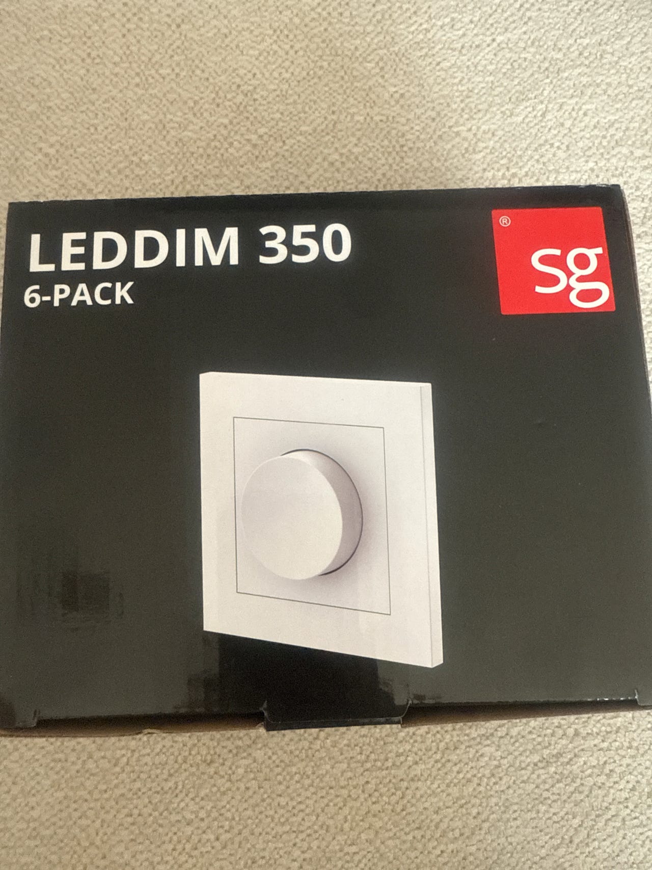 SG LEDDIM 350 Hvit dimmer 300kr stk, totalt 4 stk. | FINN-torget