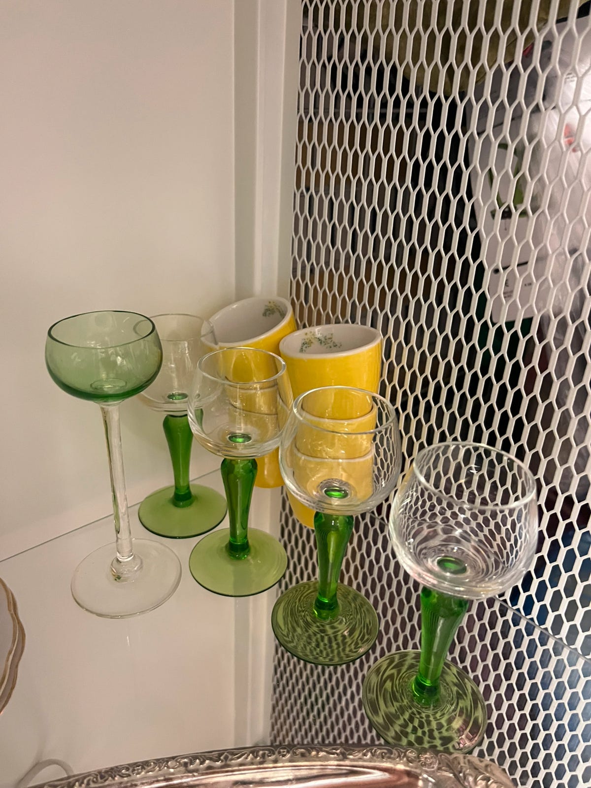 5 glass med stett selges samlet | FINN-torget