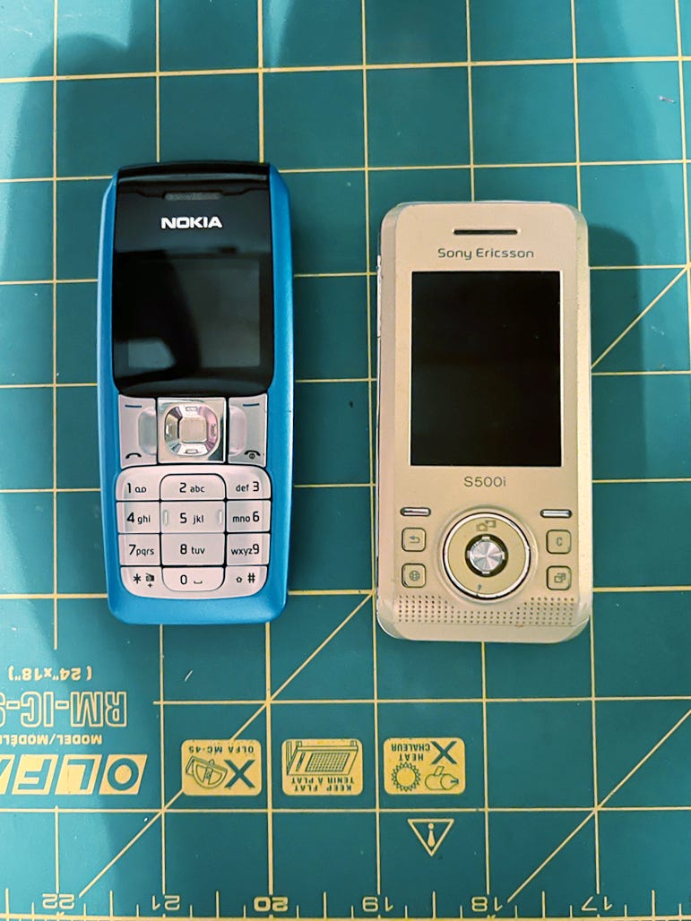 Retro Nokia & Sony Ericsson S500i – Samlerpakke – SELGES SAMLET | FINN ...