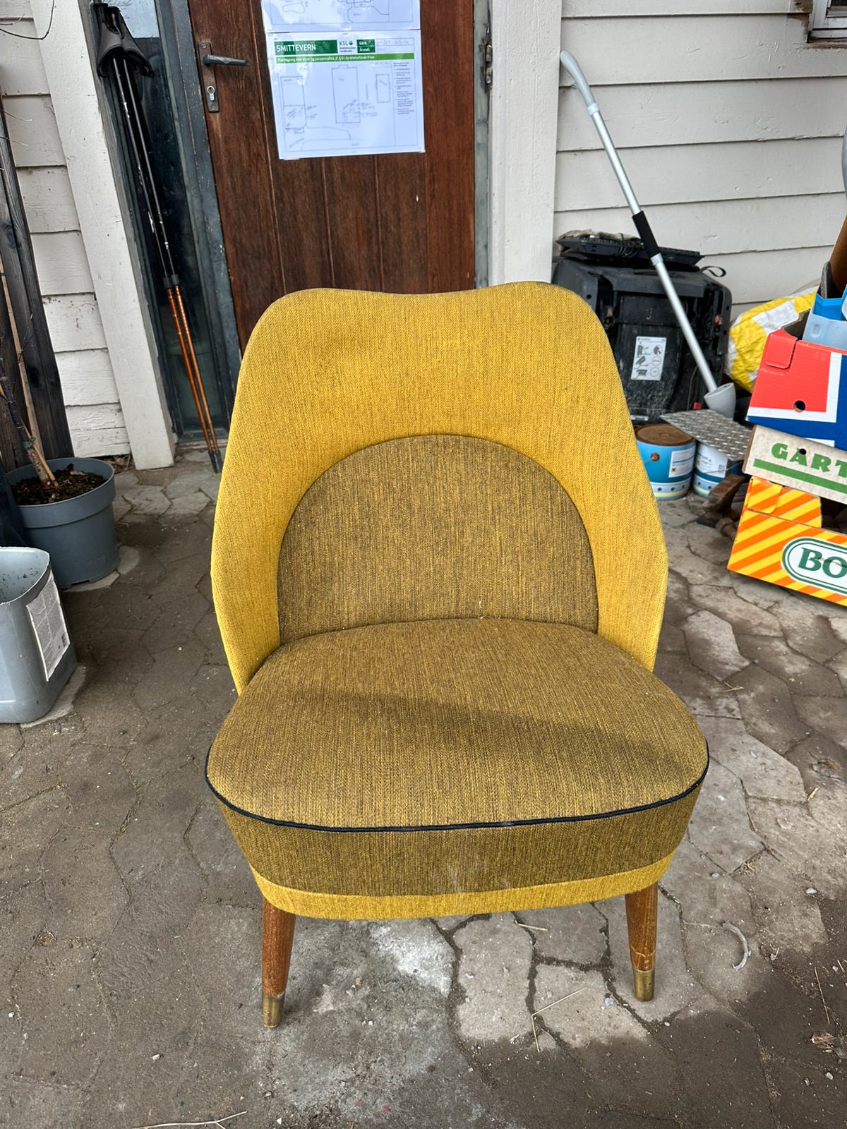 Retro 50 el 60 talls stol, bud ønskes | FINN-torget