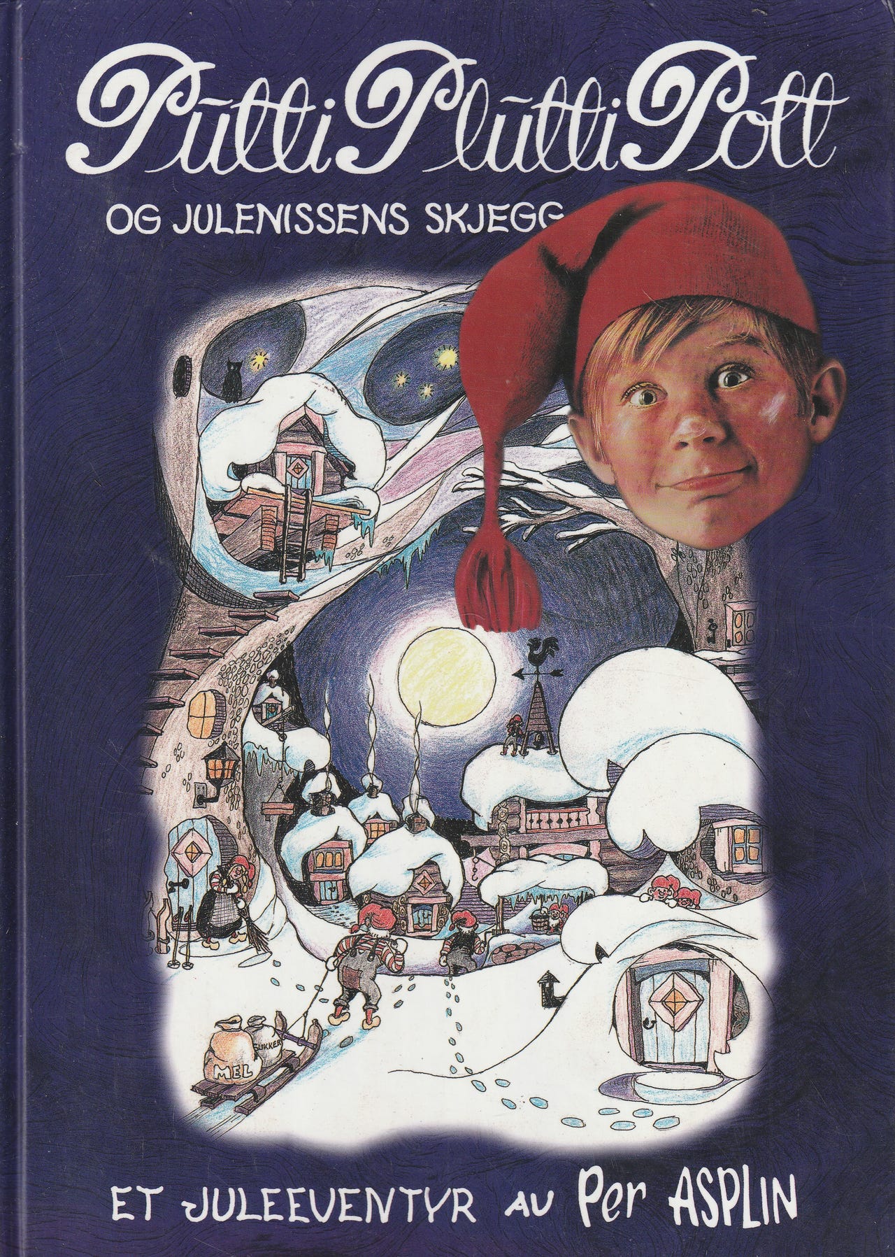 Per Asplin Et Juleeventyr Putti Plutti Pott og Julenissens skjegg 1997 ...