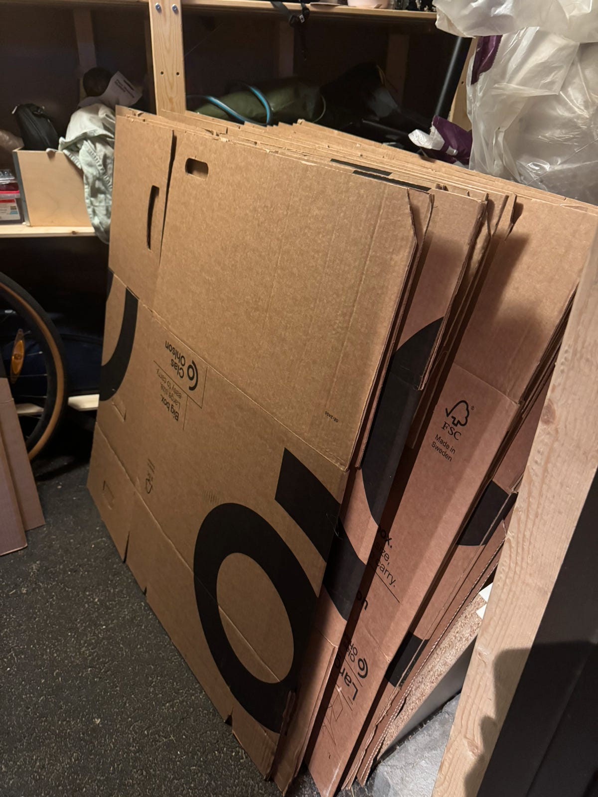 Flytteesker fra Clas Ohlson i str. M og L | FINN-torget