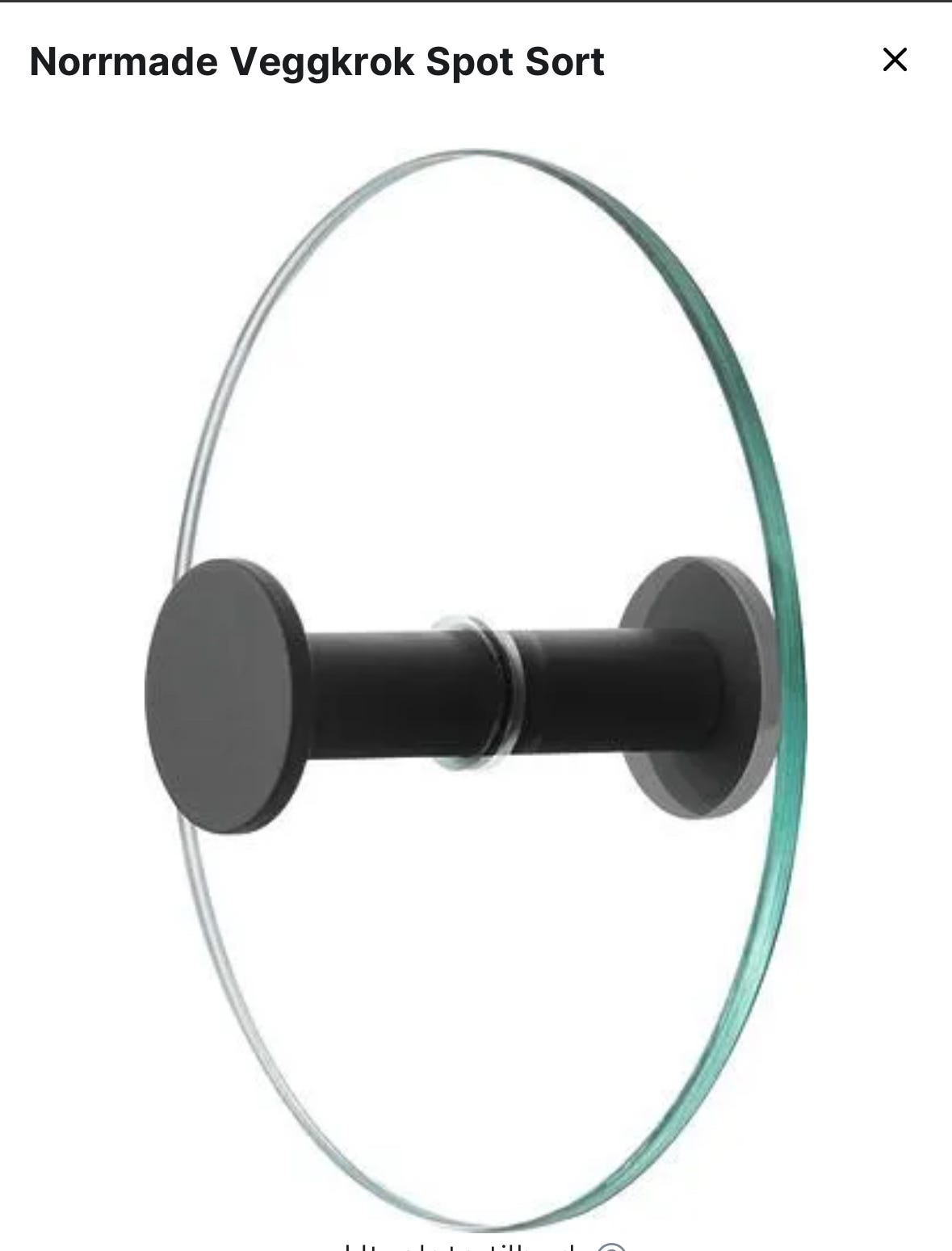 Norrmade spot, speil med knagg | FINN-torget