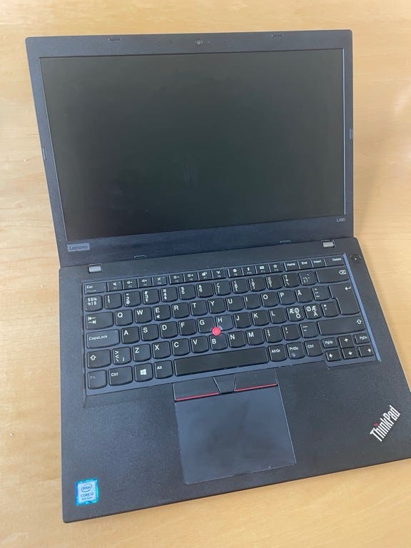 Lenovo Thinkpad L480 selges | FINN-torget