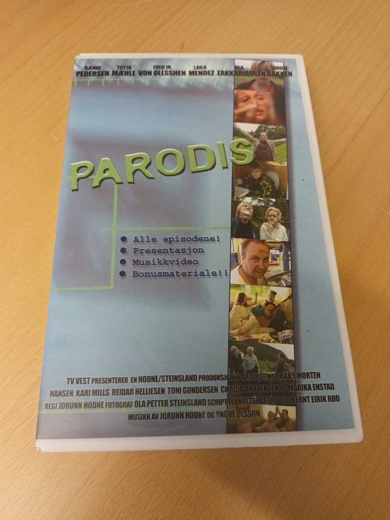 PARODIS (TV-VEST, H.M.Hansen, K. Mills, R.Helliesen, T.Gundersen etc ...