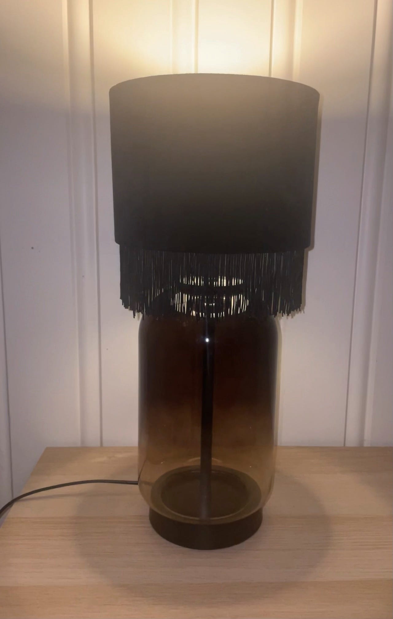 Lampe i sotet glass | FINN-torget