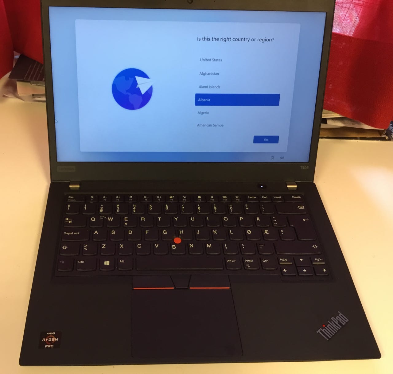 Lenovo ThinkPad T495 Laptop, 14-tommer touchskjerm | FINN-torget