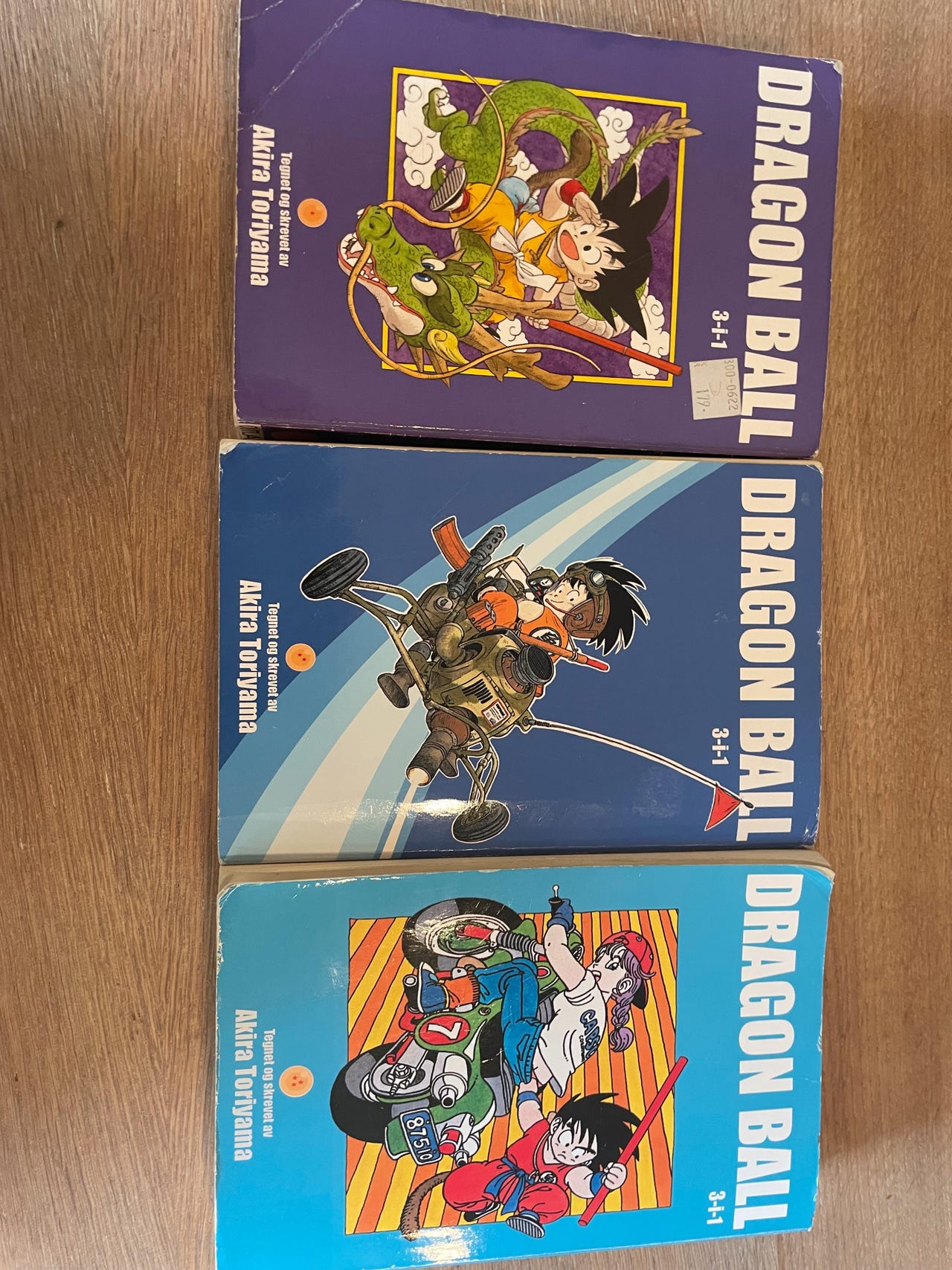 Dragon Ball Manga Bokserie Volum 1-3 3i1 | FINN-torget