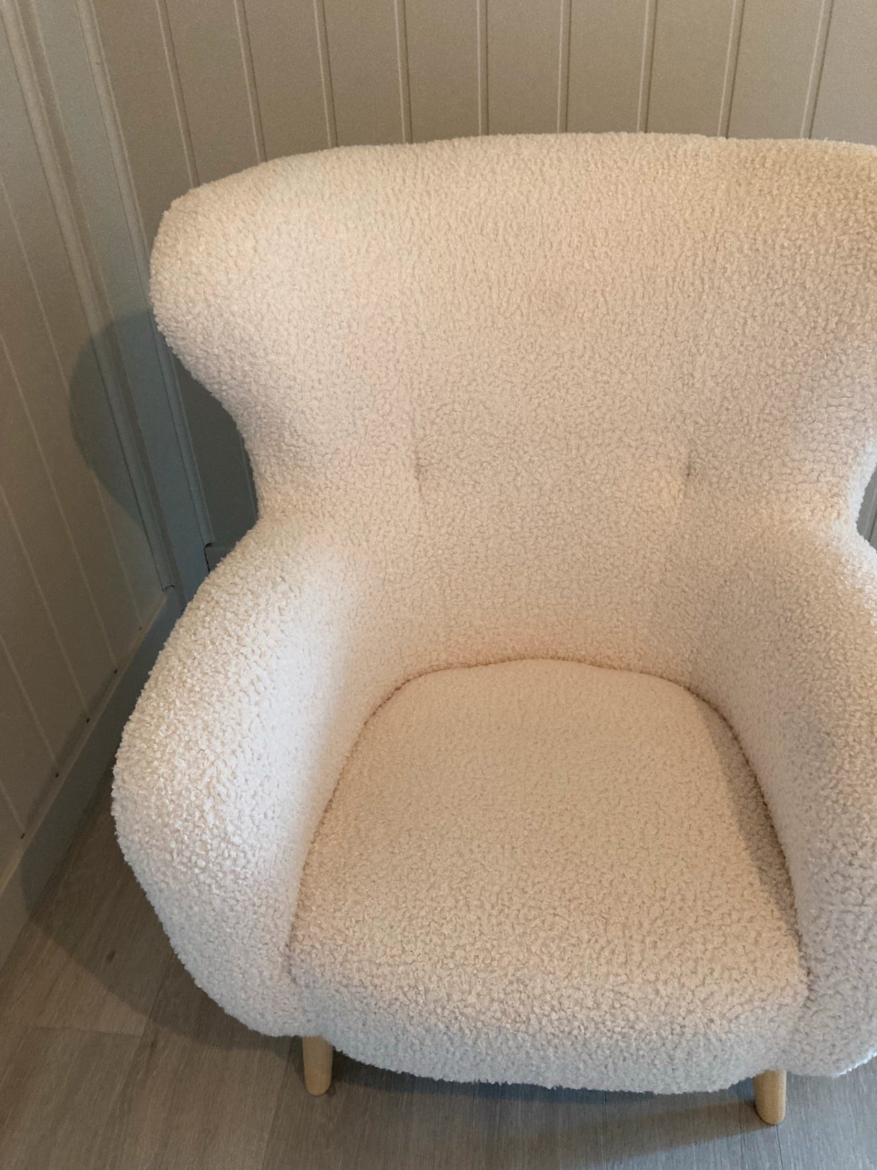 Teddy lenestol, offwhite, Jysk | FINN-torget