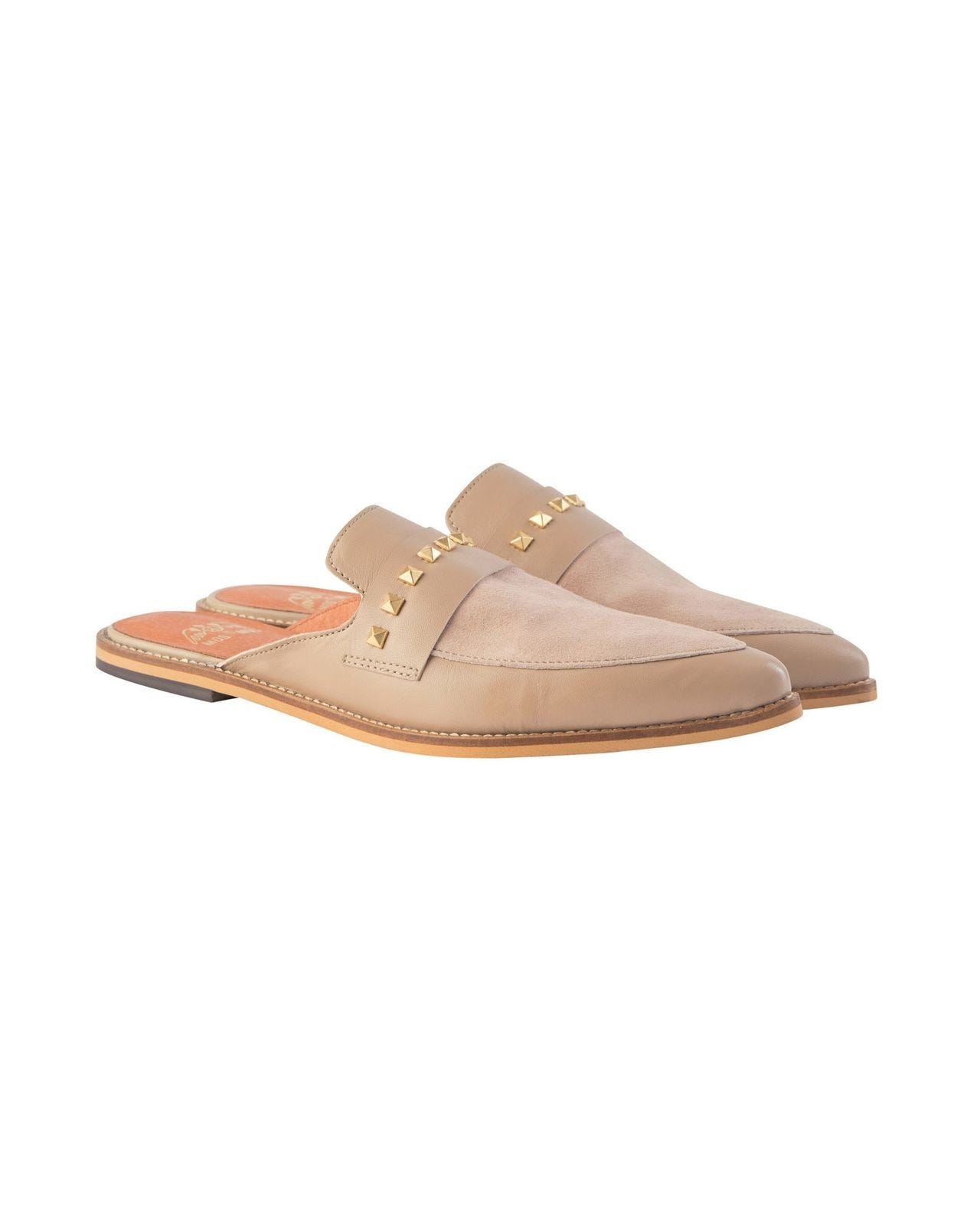 MOS MOSH SKO - DOHA SUEDE FLAT, BEIGE. Str 37. | FINN-torget