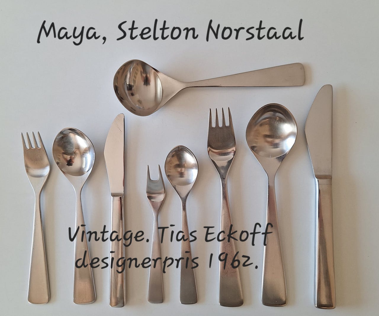 Maya Stelton Norstaal "Vintage" bestikk 44 deler | FINN-torget
