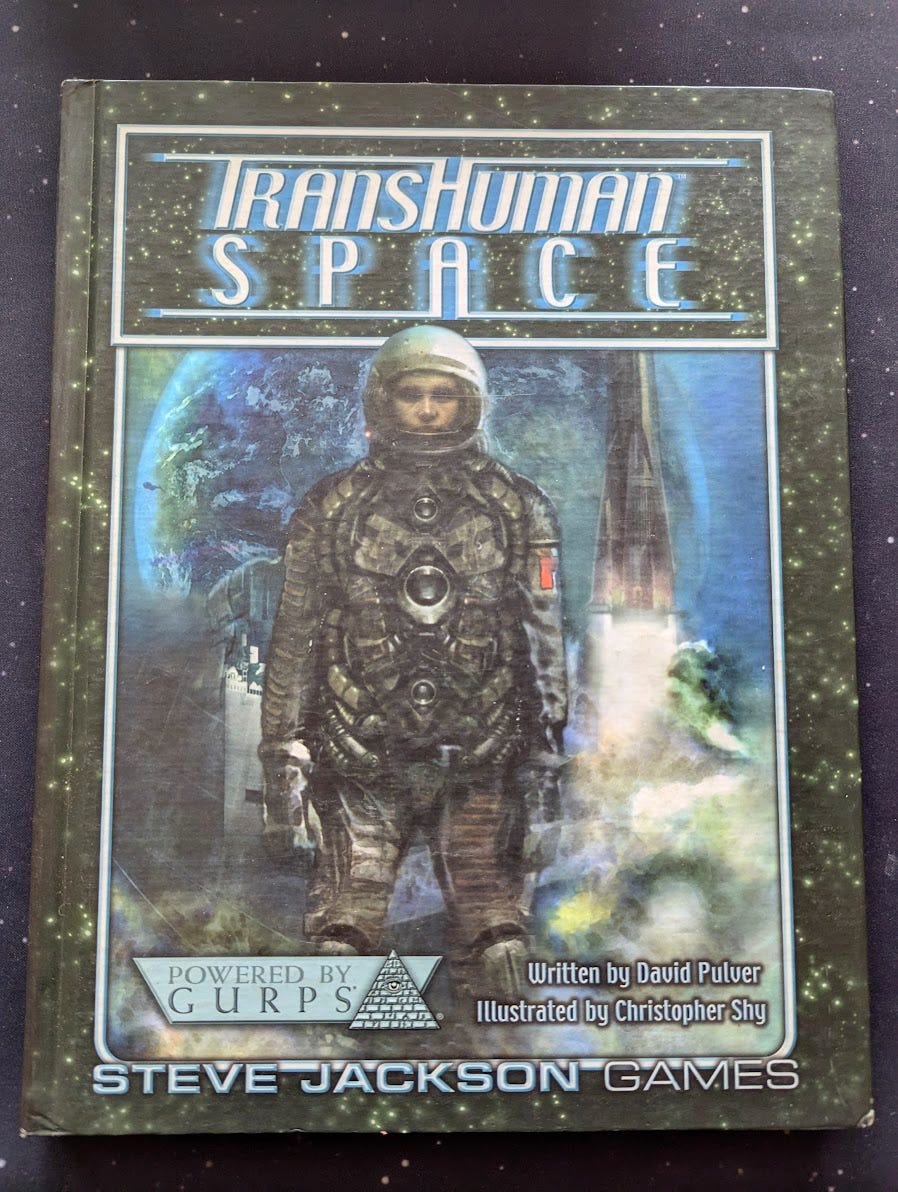 Stor samling GURPS Transhuman Space (Sjeldent, Out of Print) | FINN-torget