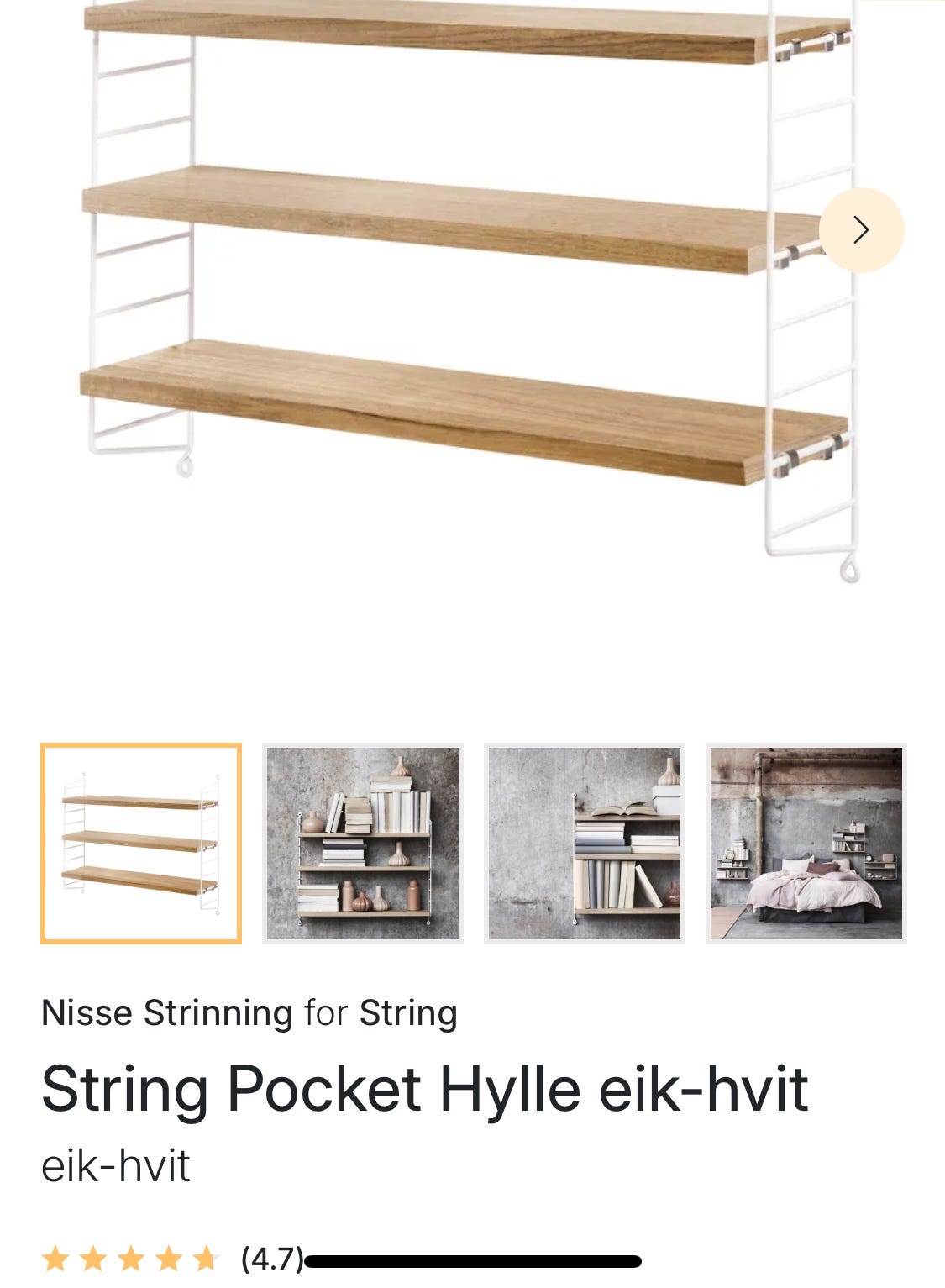 String pocket | FINN-torget