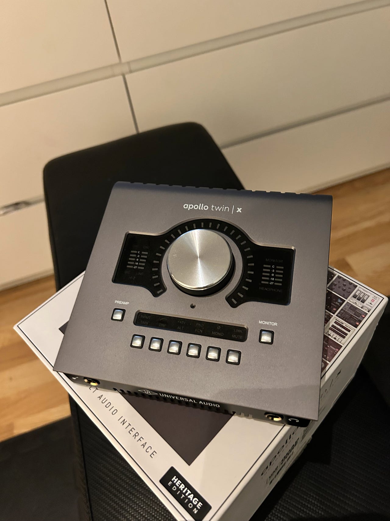 Universal Audio Apollo Twin X QUAD Thunderbolt 3 (MK1) med plugins ...