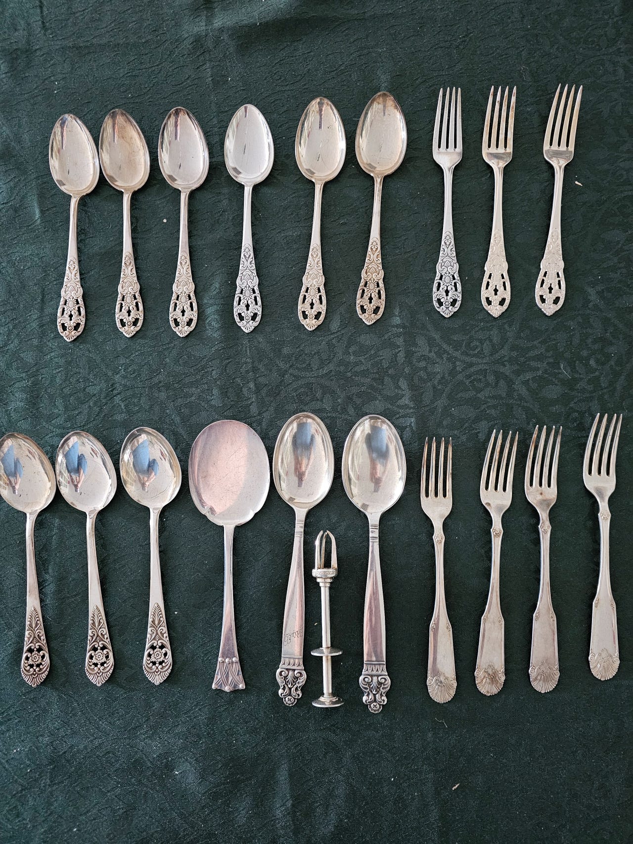 Sølvplett bestikk 40gr, 60gr | FINN-torget