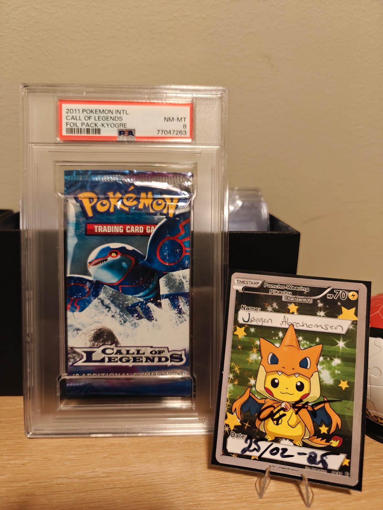 Pokemon. Call of Legend Booster Pack. PSA 8 | FINN-torget