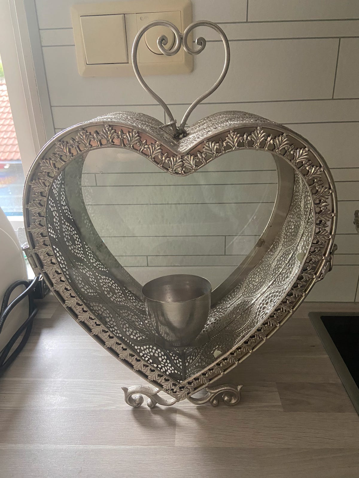 Hjerte lysestake | FINN-torget