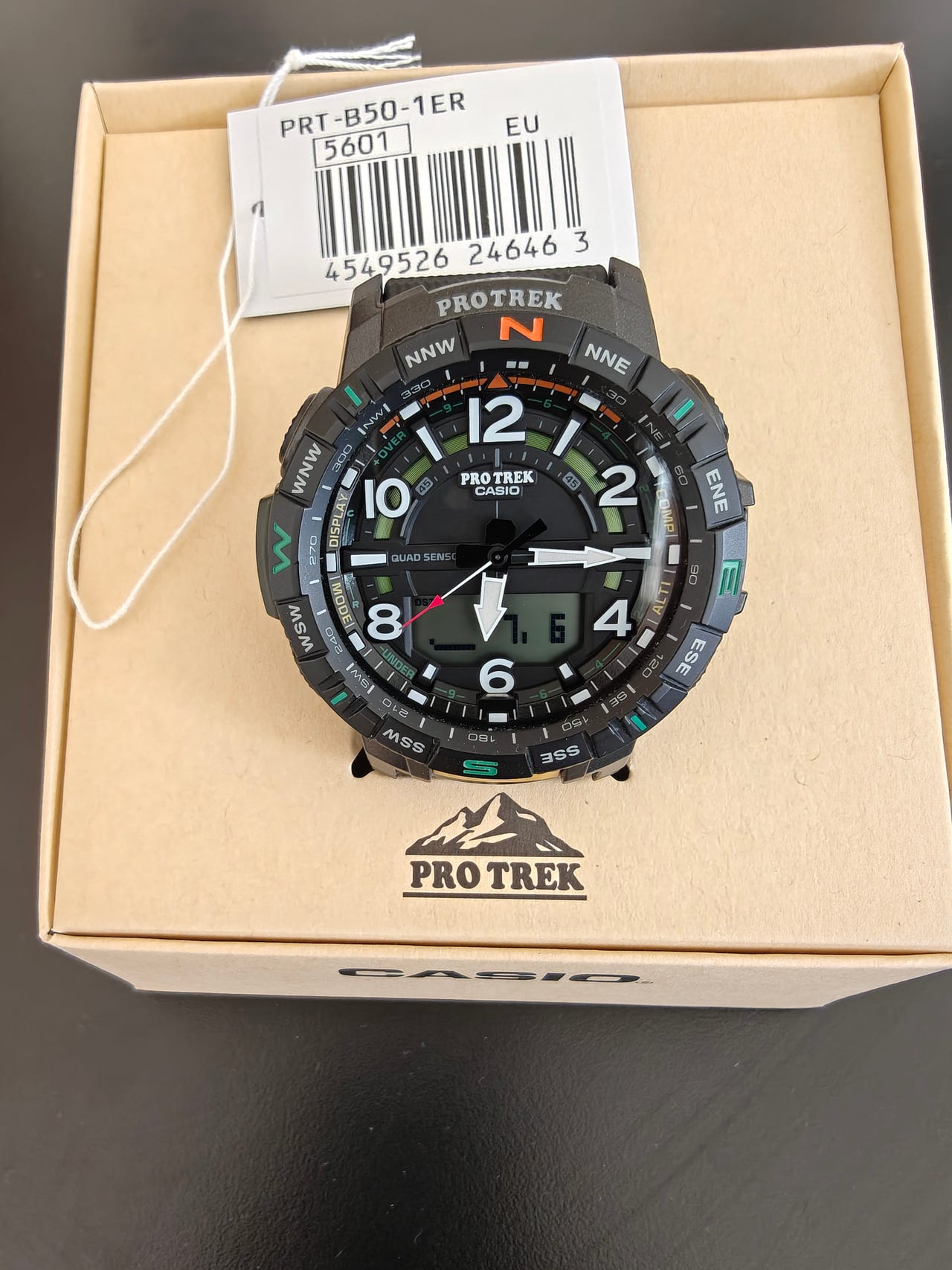 Casio Protrek Quadcensor PRT-B50-1ER. | FINN-torget