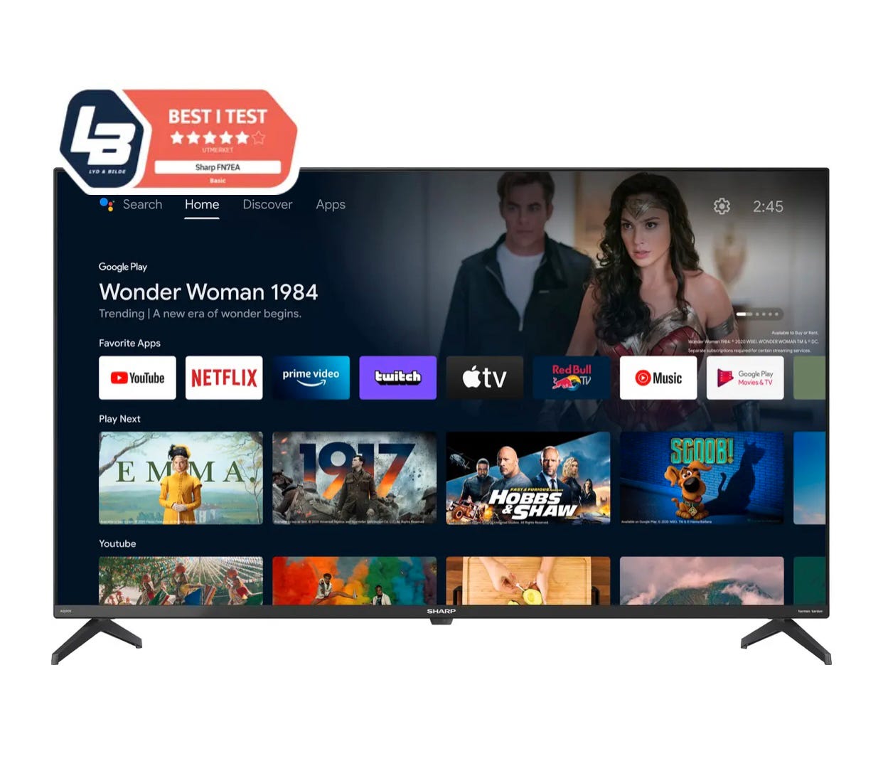 SHARP 55’’ ANDROID 4K TV | FINN-torget