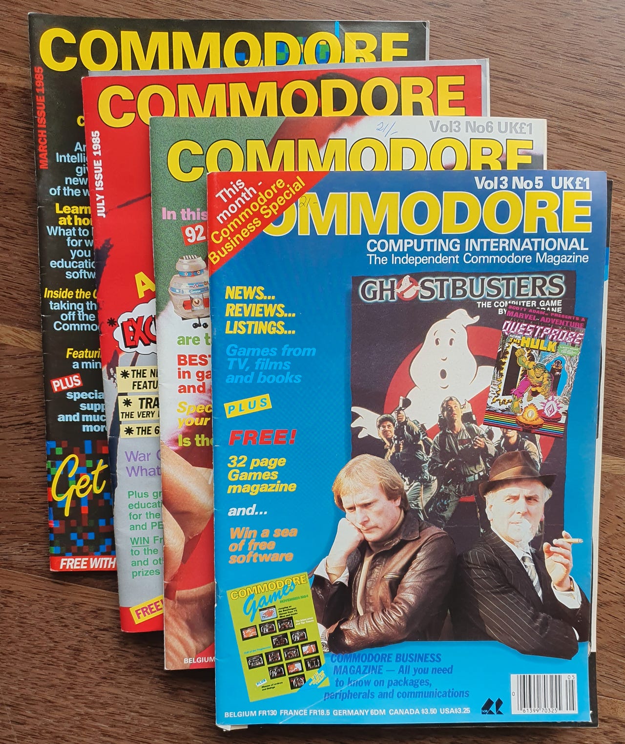 Retro datablader: Commodore 1984/1985 | FINN-torget