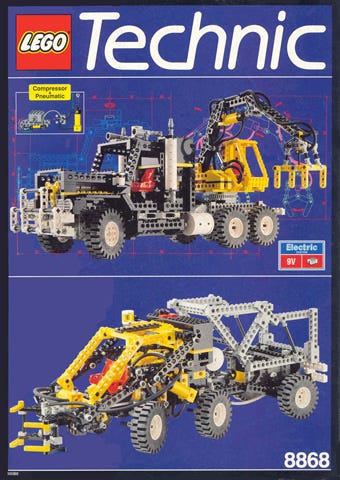 Lego Technic 8868 - Air Tech Claw Rig | FINN-torget