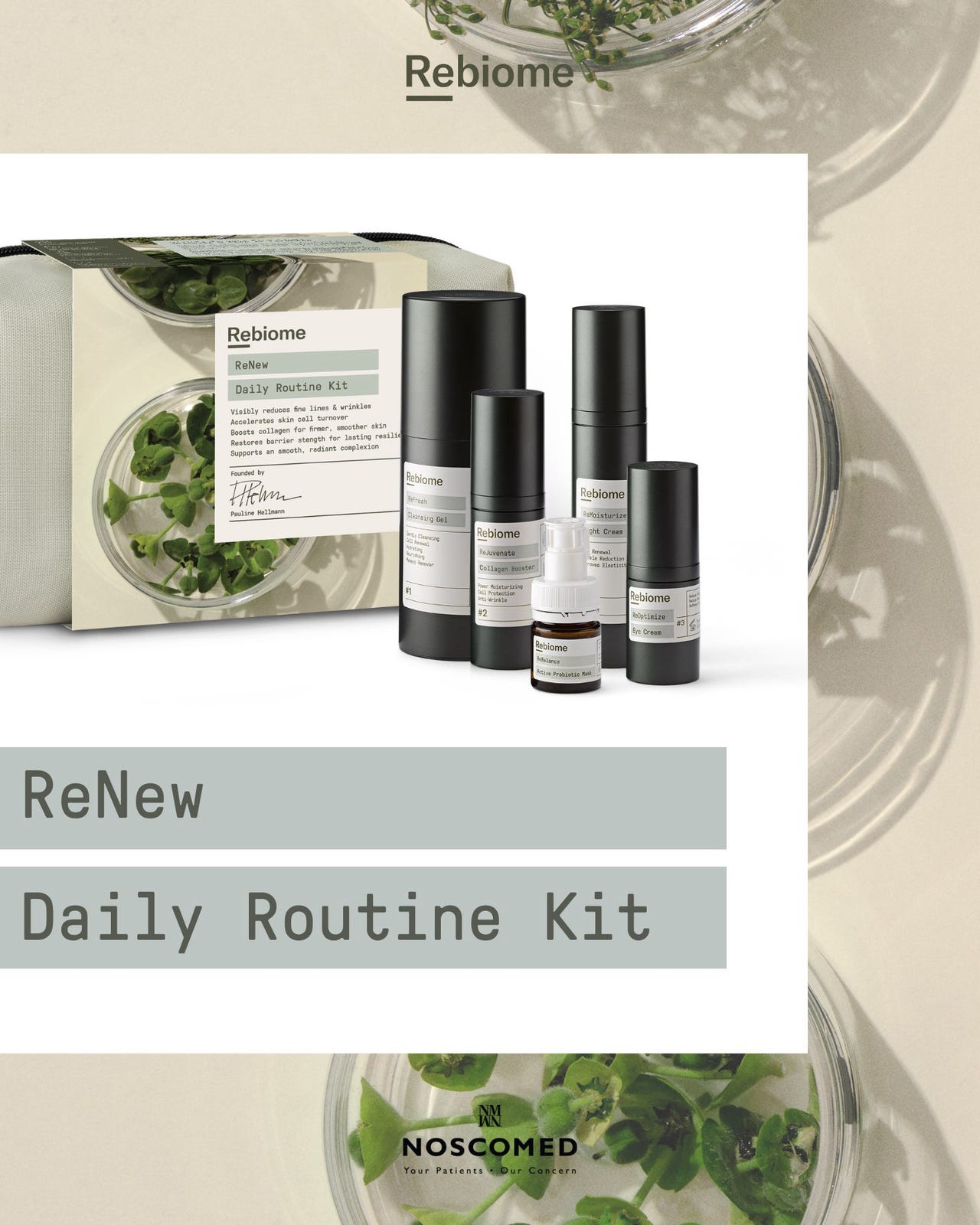 ReBiome ReNew Daily Routine Kit | FINN-torget