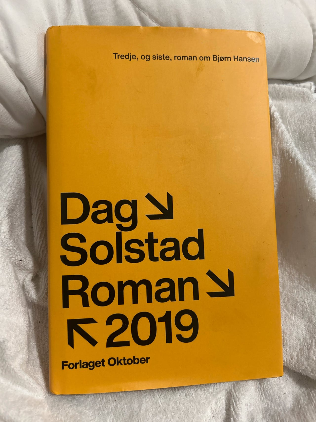 Dag Solstad Roman 2019 Roman Gul Bok Hardcover | FINN-torget