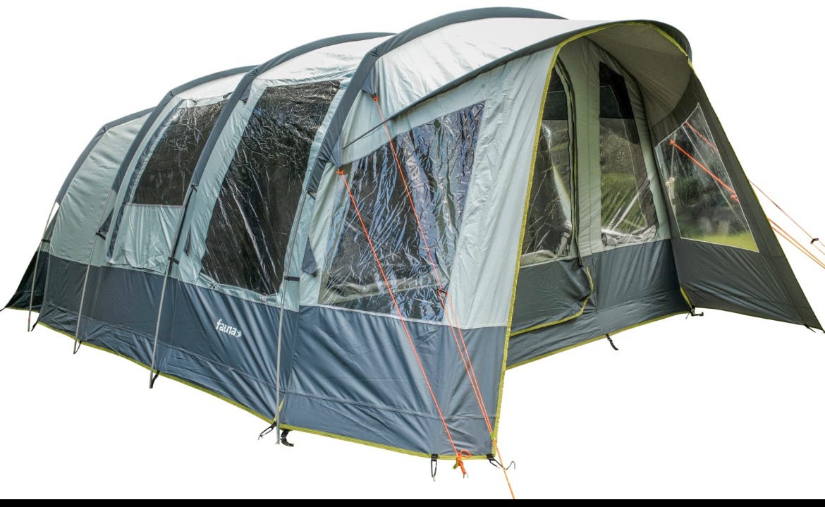 Fauna K6 Premium 6-manns telt – pent brukt | FINN-torget