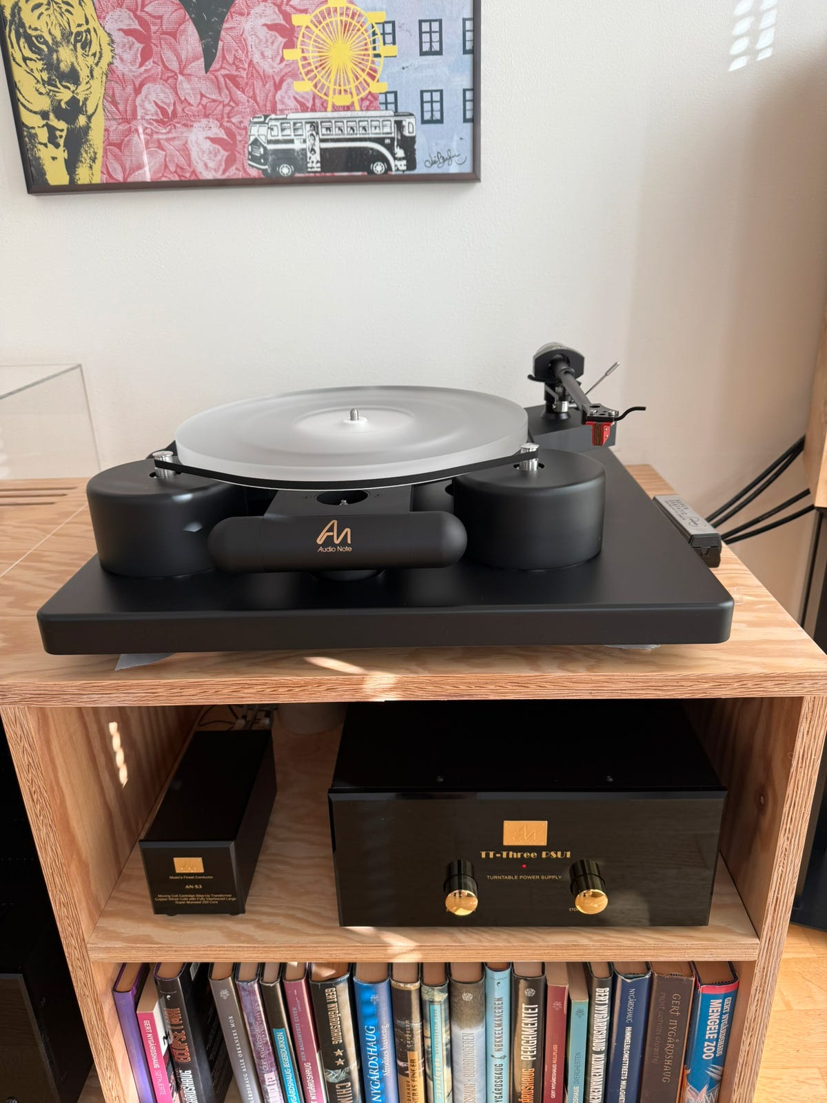 Platespiller - Audio Note vinylrigg - TT3/PSU1, Arm3, IO I, SUT S3 ...