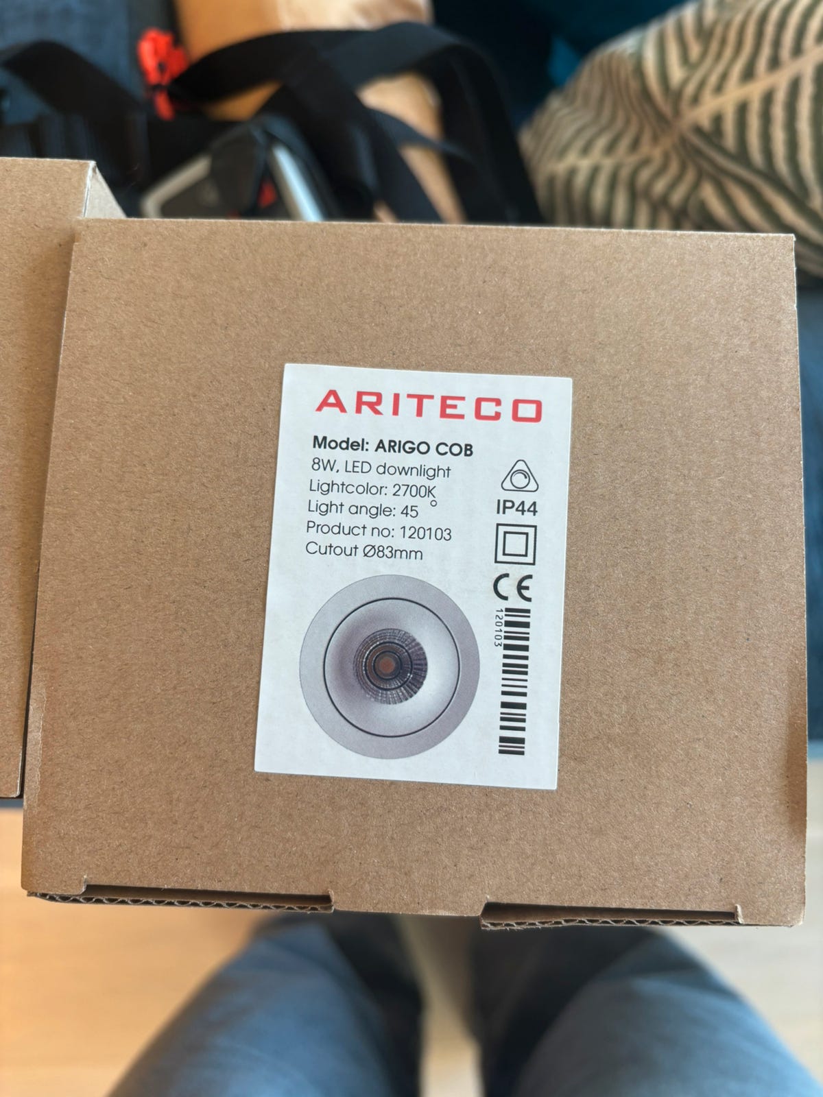 Downlight Arigo Cob 8W 5000 Ariteco x 4 | FINN-torget