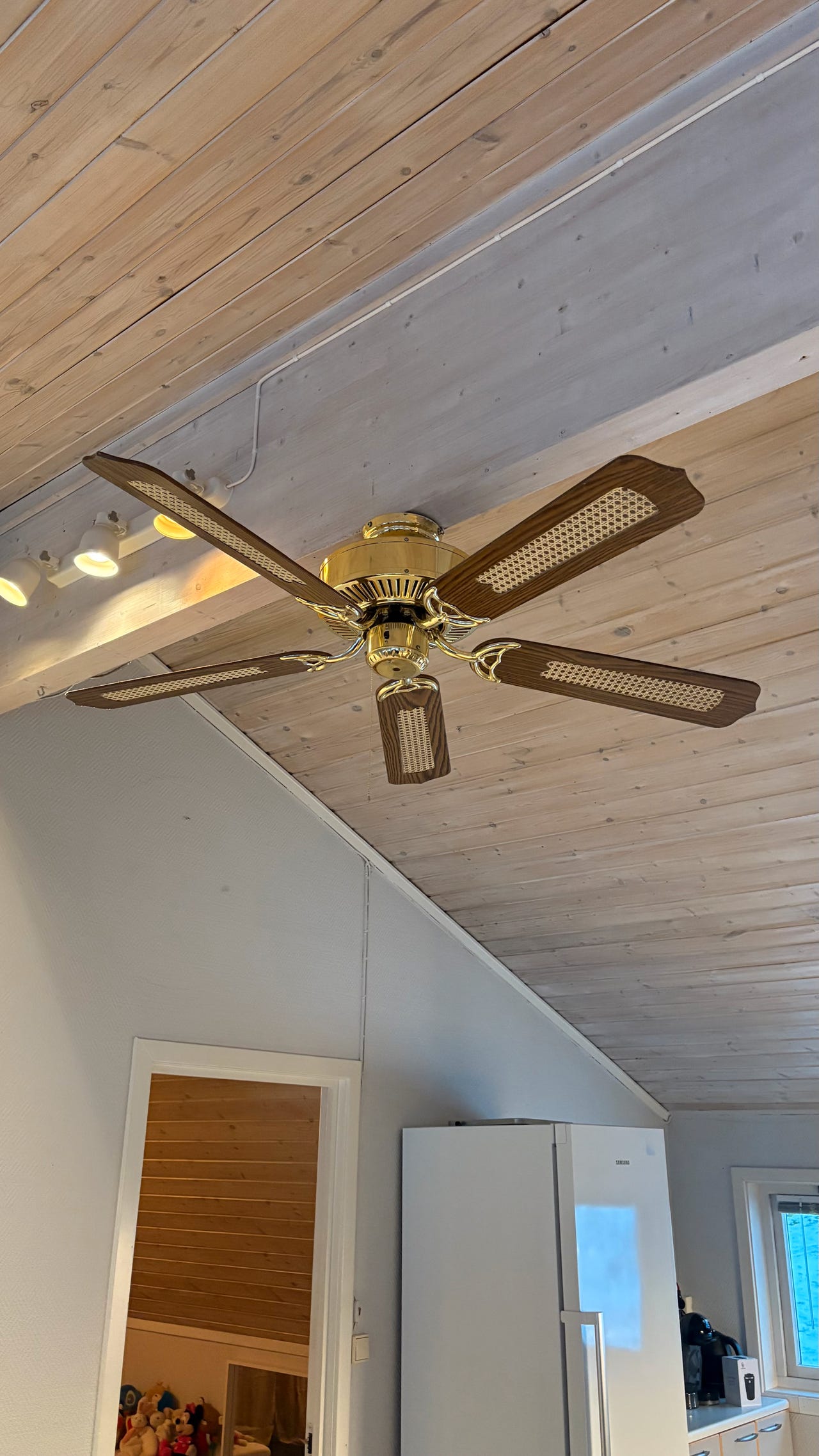 Retro vifte uten lys. | FINN-torget