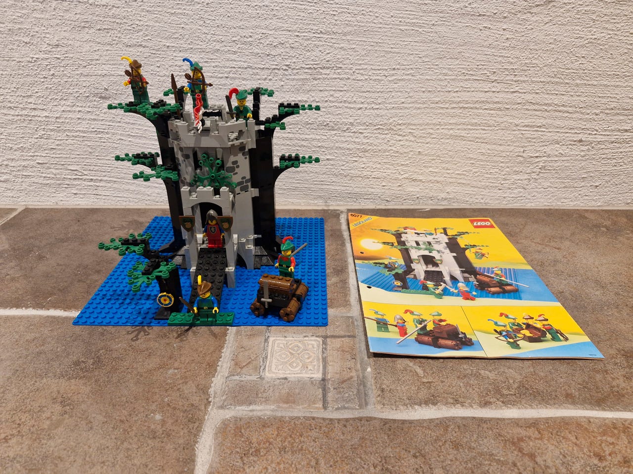 Lego 6077 Forestmen's River Fortress fra Lego Castle Forestmen serien ...